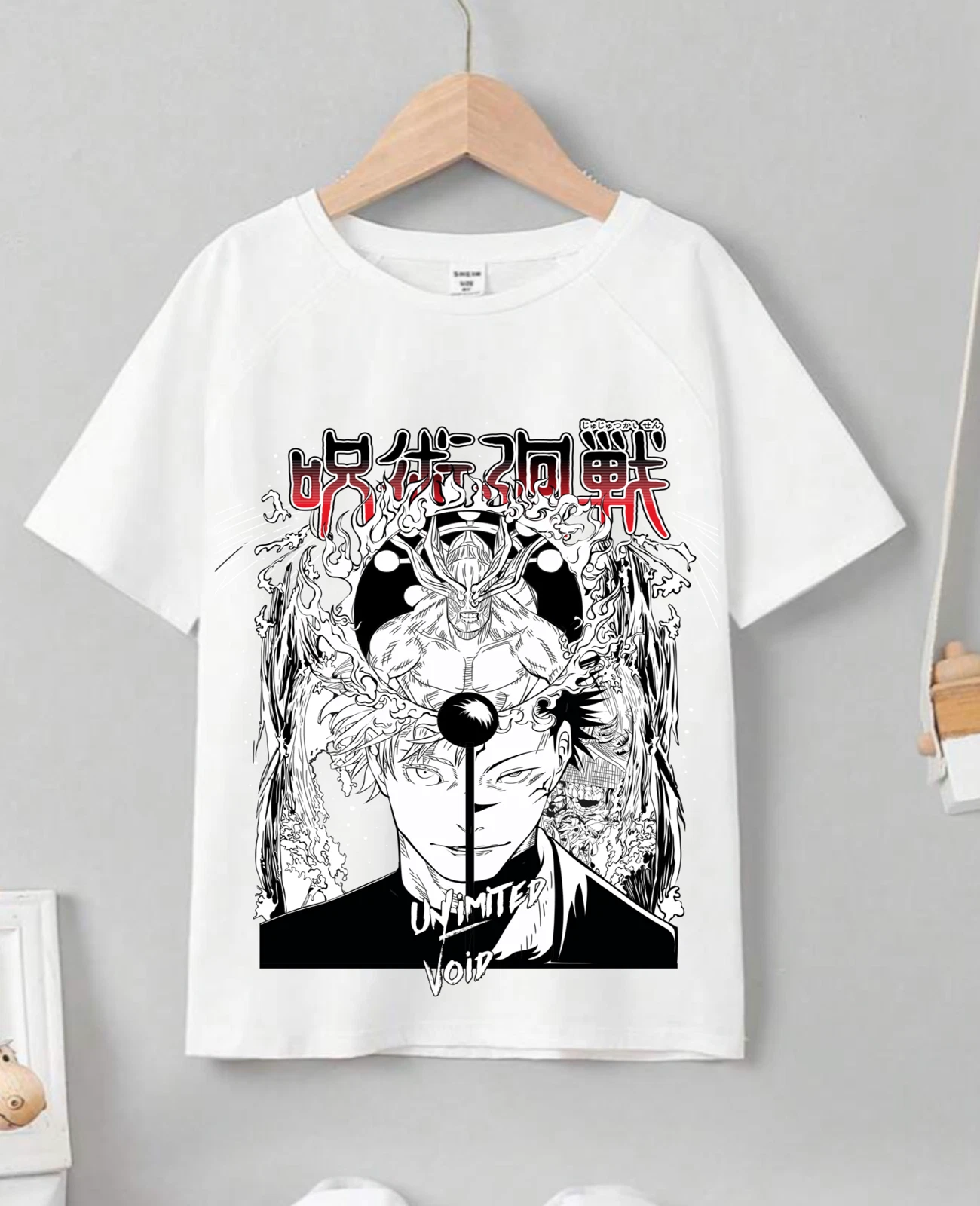 Jujutsu Kaisen Fushiguro Toji T-shirt Anime Horror Black Short Sleeve ...