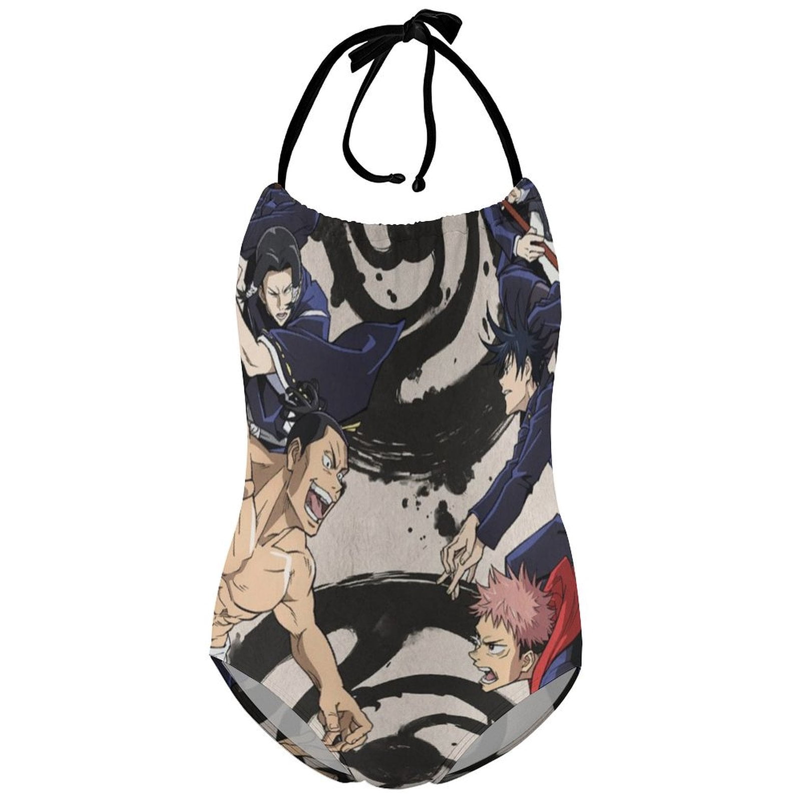 Jujutsu Kaisen Girls One Piece Swimsuit Quick Dry Swimwear Print ...