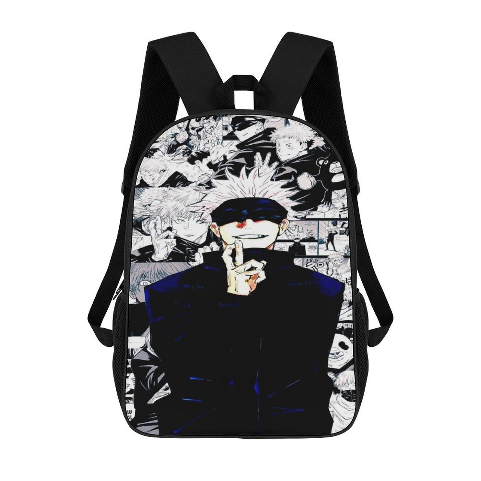 Jujutsu Kaisen Gojo Backpack Cartoon Casual Shoulder Daypack Large ...