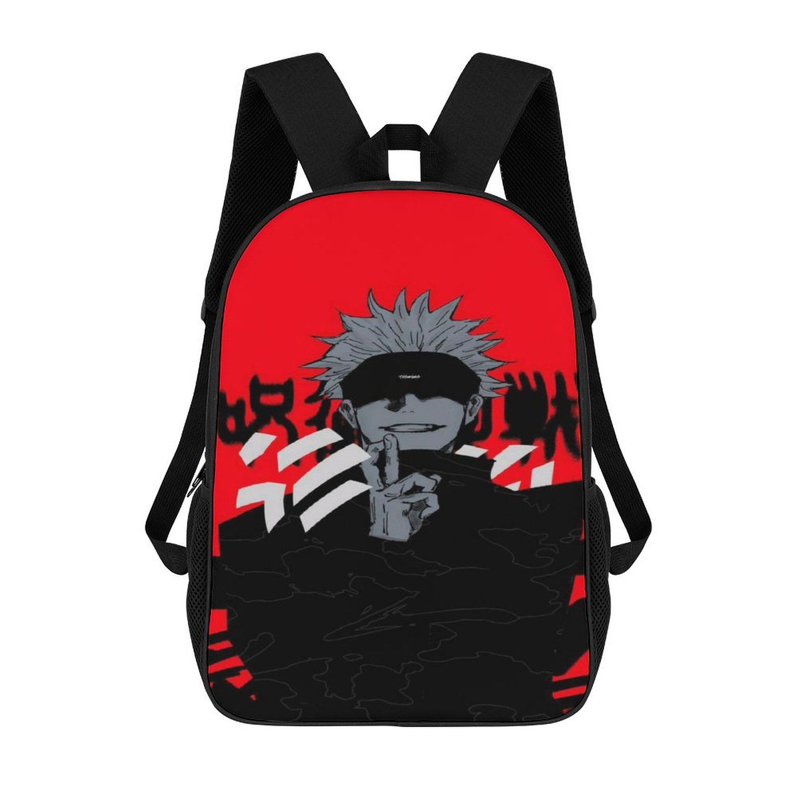 Jujutsu Kaisen Gojo Backpack Cartoon Casual Shoulder Daypack Large ...