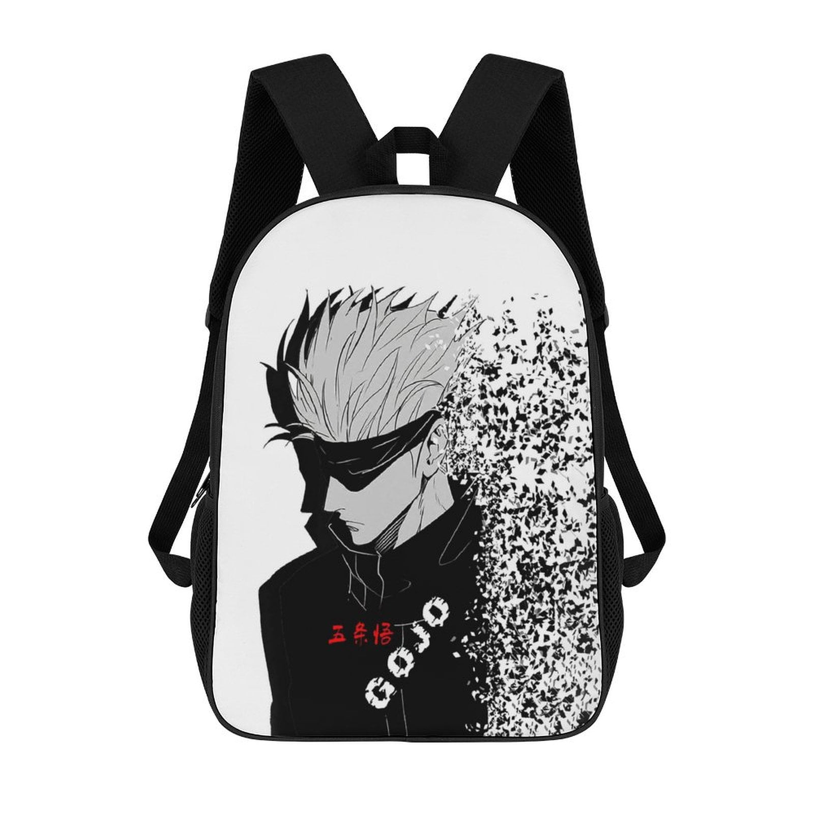 Jujutsu Kaisen Gojo Backpack Cartoon Casual Shoulder Daypack Large ...