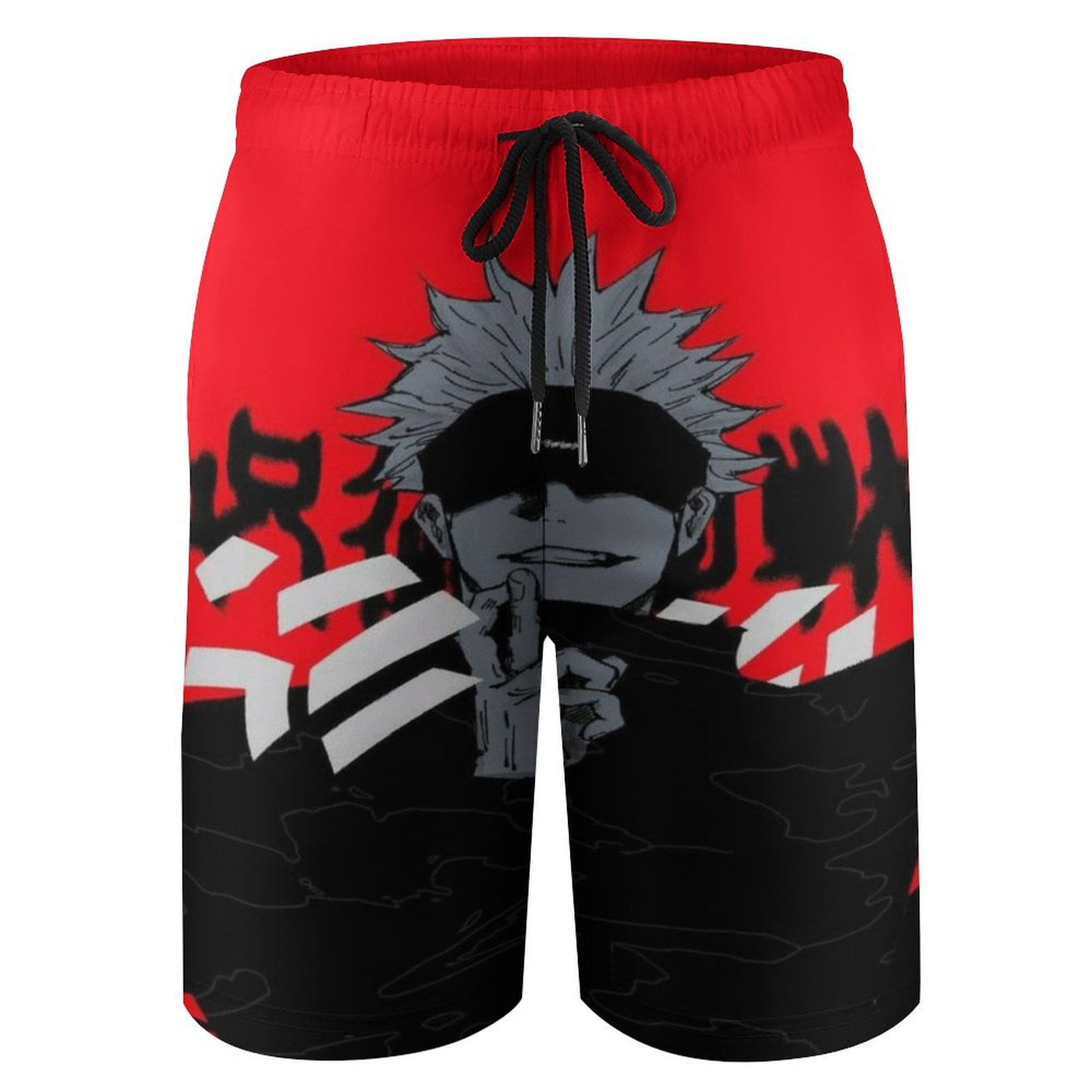 Jujutsu Kaisen Gojo Beach Shorts Anime Printed Swim Trunks Water ...