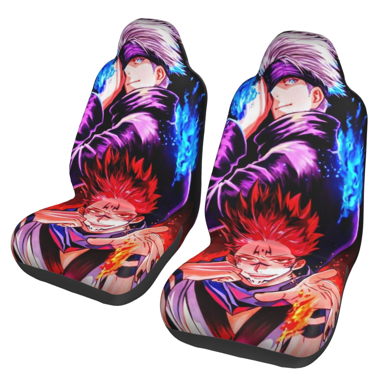 Jujutsu Kaisen Gojo Car Seat Cover Front Seats Full Set of 2 Vehicle ...