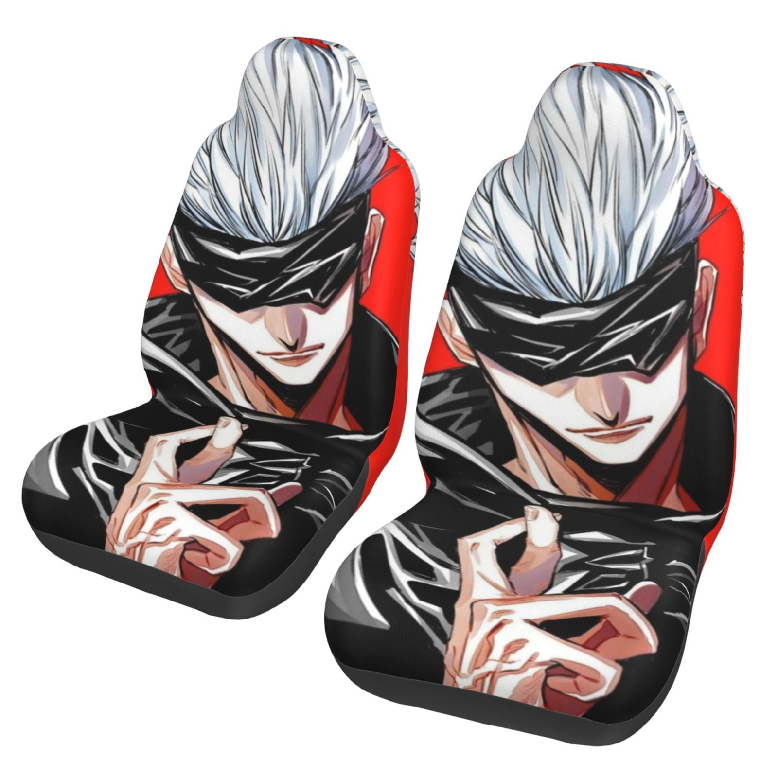 Jujutsu Kaisen Gojo Car Seat Cover Front Seats Full Set of 2 Vehicle ...