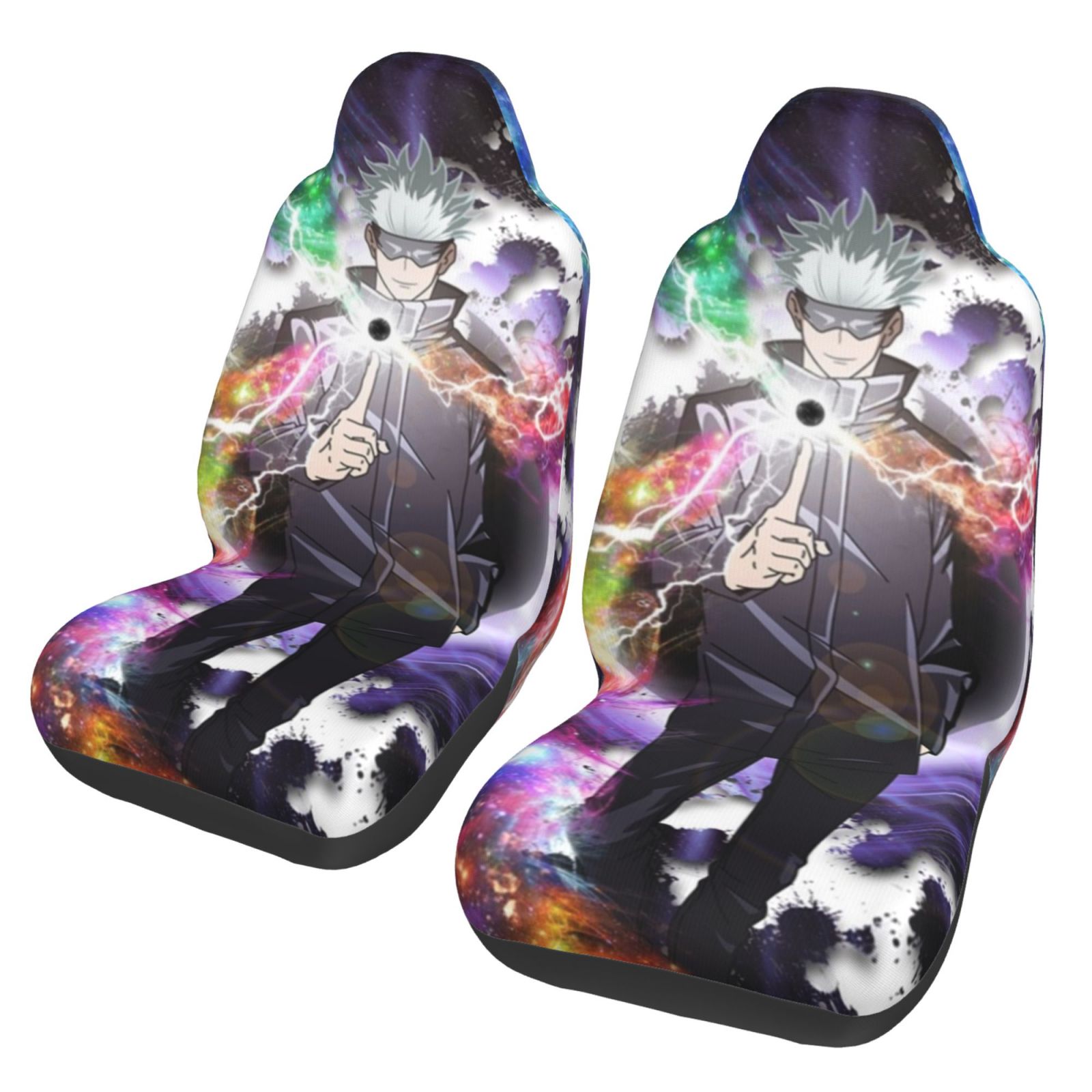 Jujutsu Kaisen Gojo Car Seat Cover Front Seats Full Set of 2 Vehicle ...