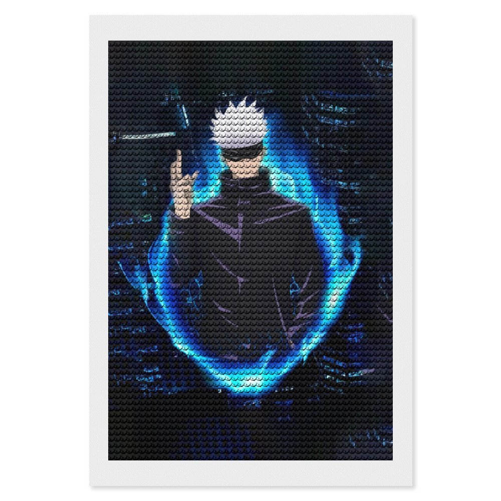 Jujutsu Kaisen Gojo Diamond Art Kits for Adults DIY 5D Diamond Dots ...