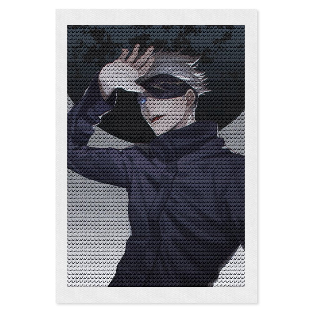 Jujutsu Kaisen Gojo Diamond Art Kits for Adults DIY 5D Diamond Dots ...