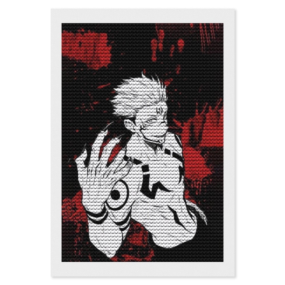 Jujutsu Kaisen Gojo Diamond Art Kits for Adults DIY 5D Diamond Dots ...