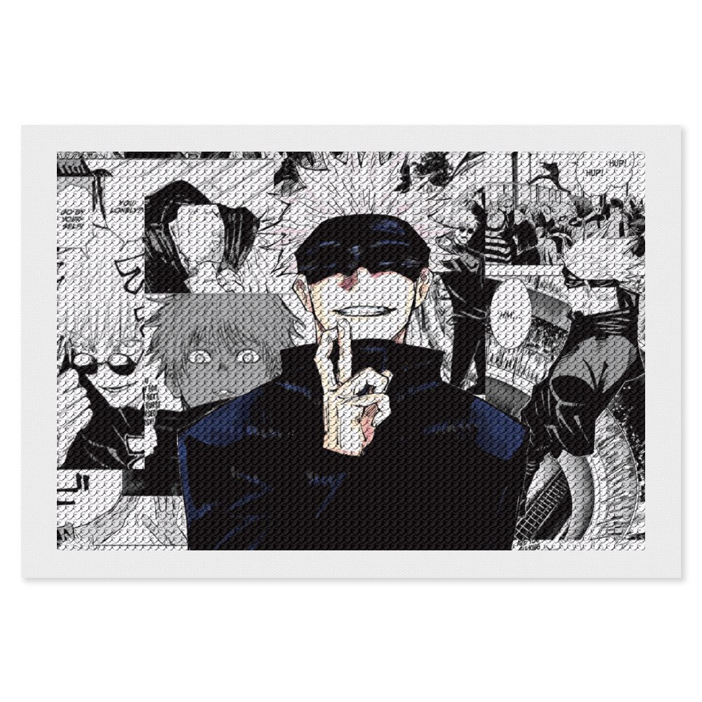 Jujutsu Kaisen Gojo Diamond Art Kits for Adults DIY 5D Diamond Dots ...