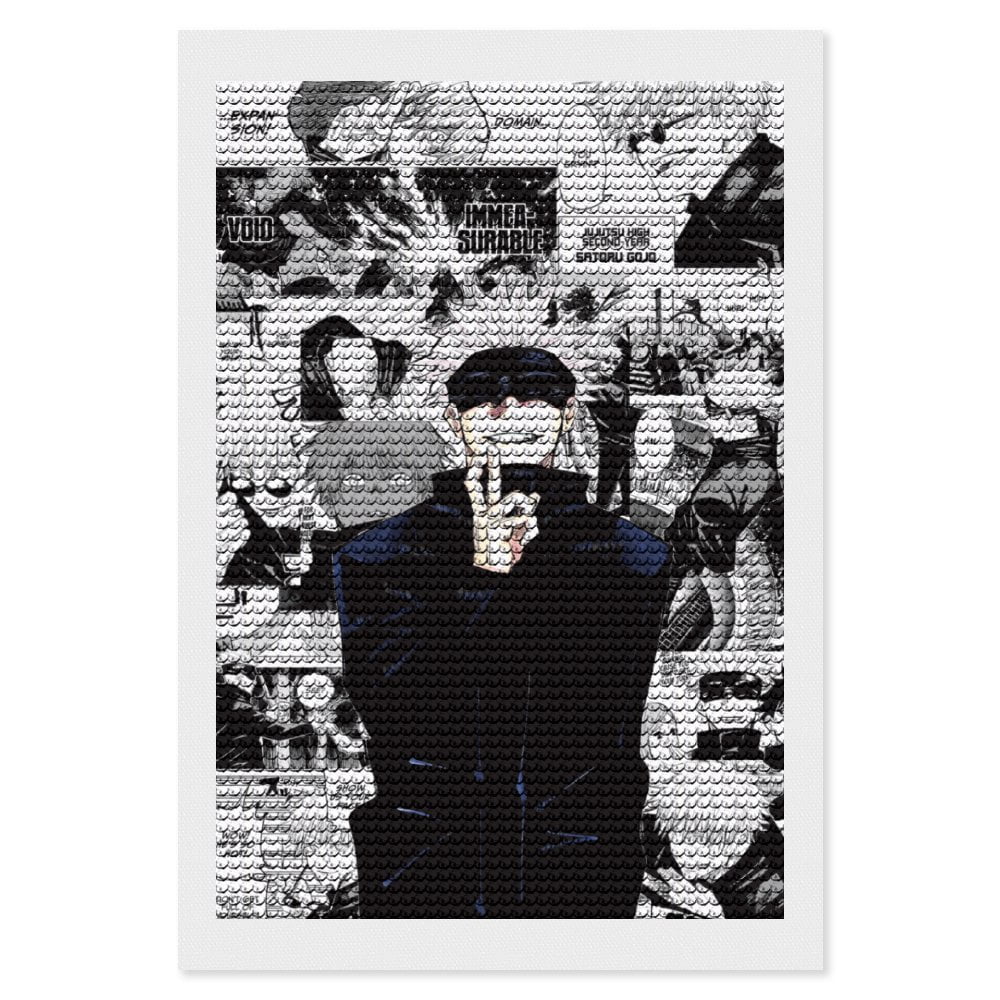 Jujutsu Kaisen Gojo Diamond Art Kits for Adults DIY 5D Diamond Dots ...