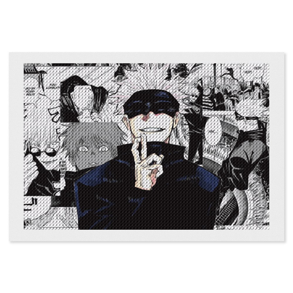 Jujutsu Kaisen Gojo Diamond Art Kits for Adults DIY 5D Diamond Dots ...