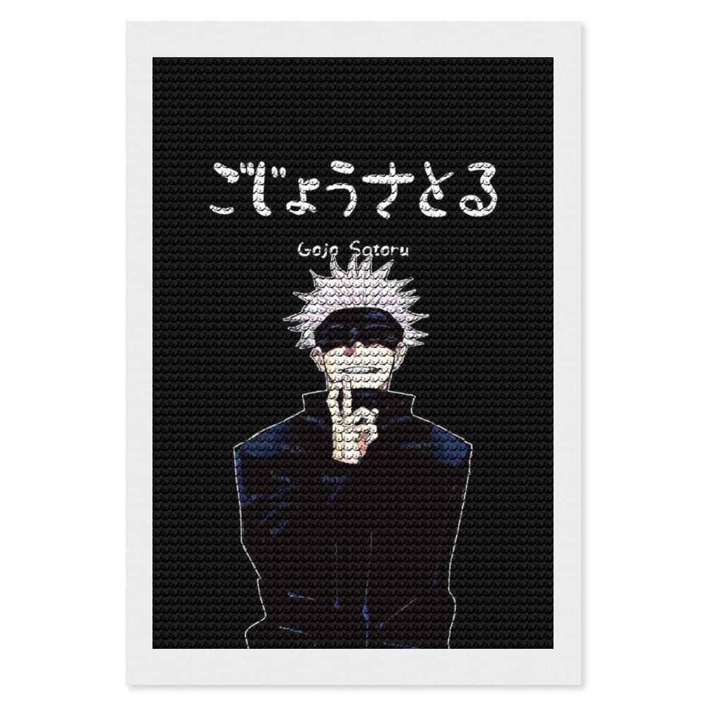 Jujutsu Kaisen Gojo Diamond Art Kits for Adults DIY 5D Diamond Dots ...