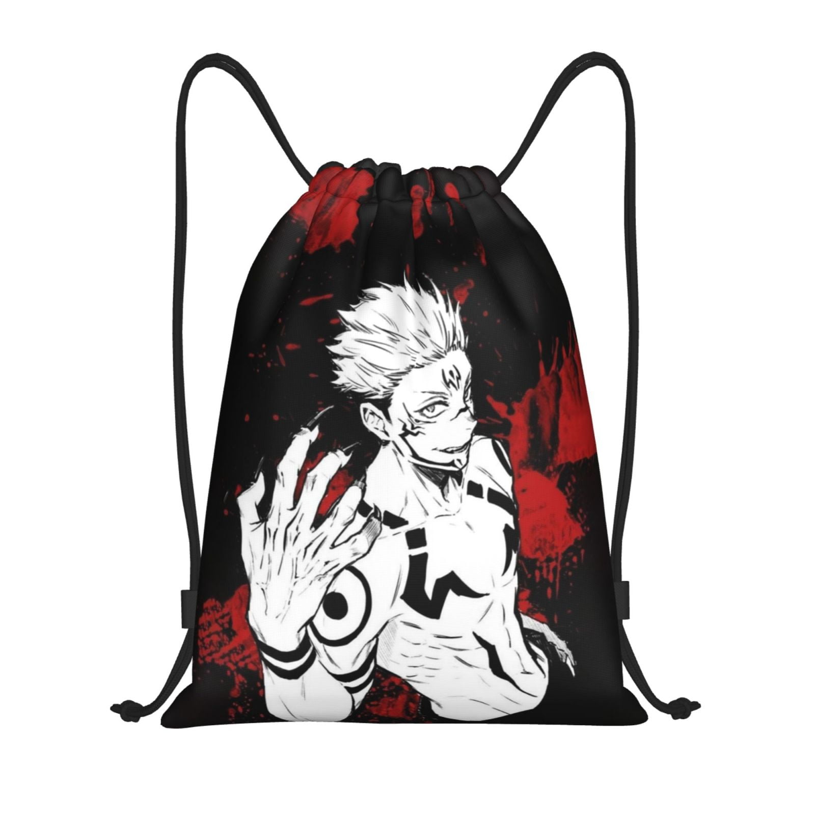 Jujutsu Kaisen Gojo Drawstring Bags Unisex Drawstring Backpack 3D Print ...
