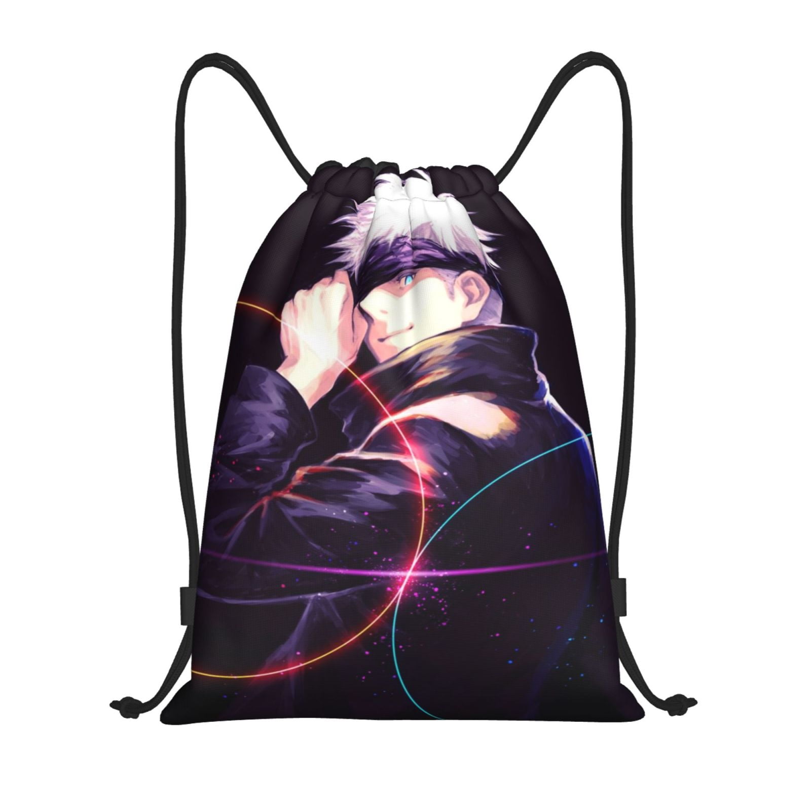 Jujutsu Kaisen Gojo Drawstring Bags Unisex Drawstring Sling Bag Daypack ...