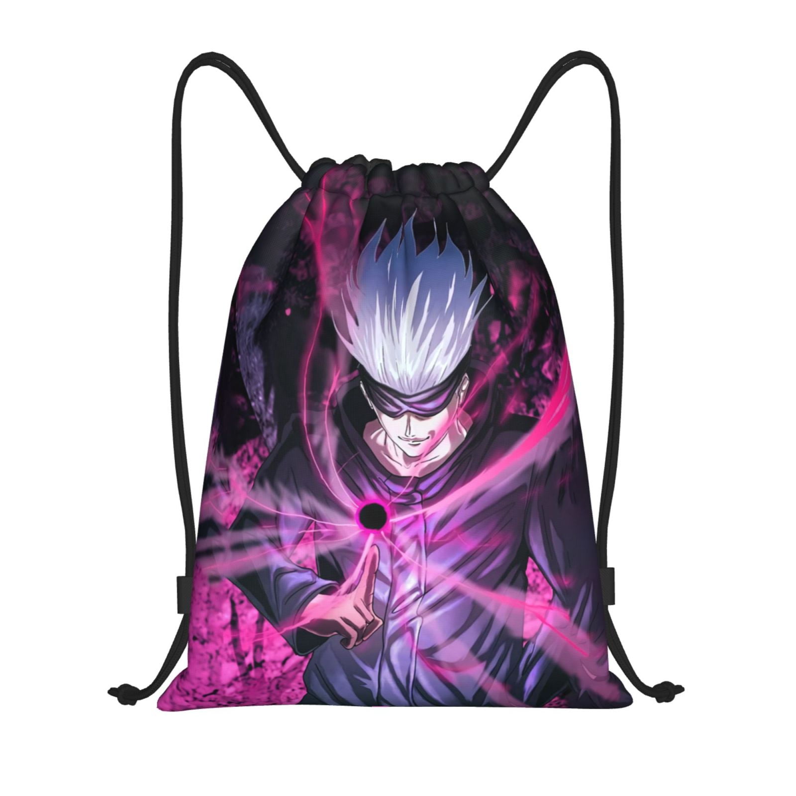 Jujutsu Kaisen Gojo Drawstring Bags Unisex Drawstring Sling Bag Daypack ...