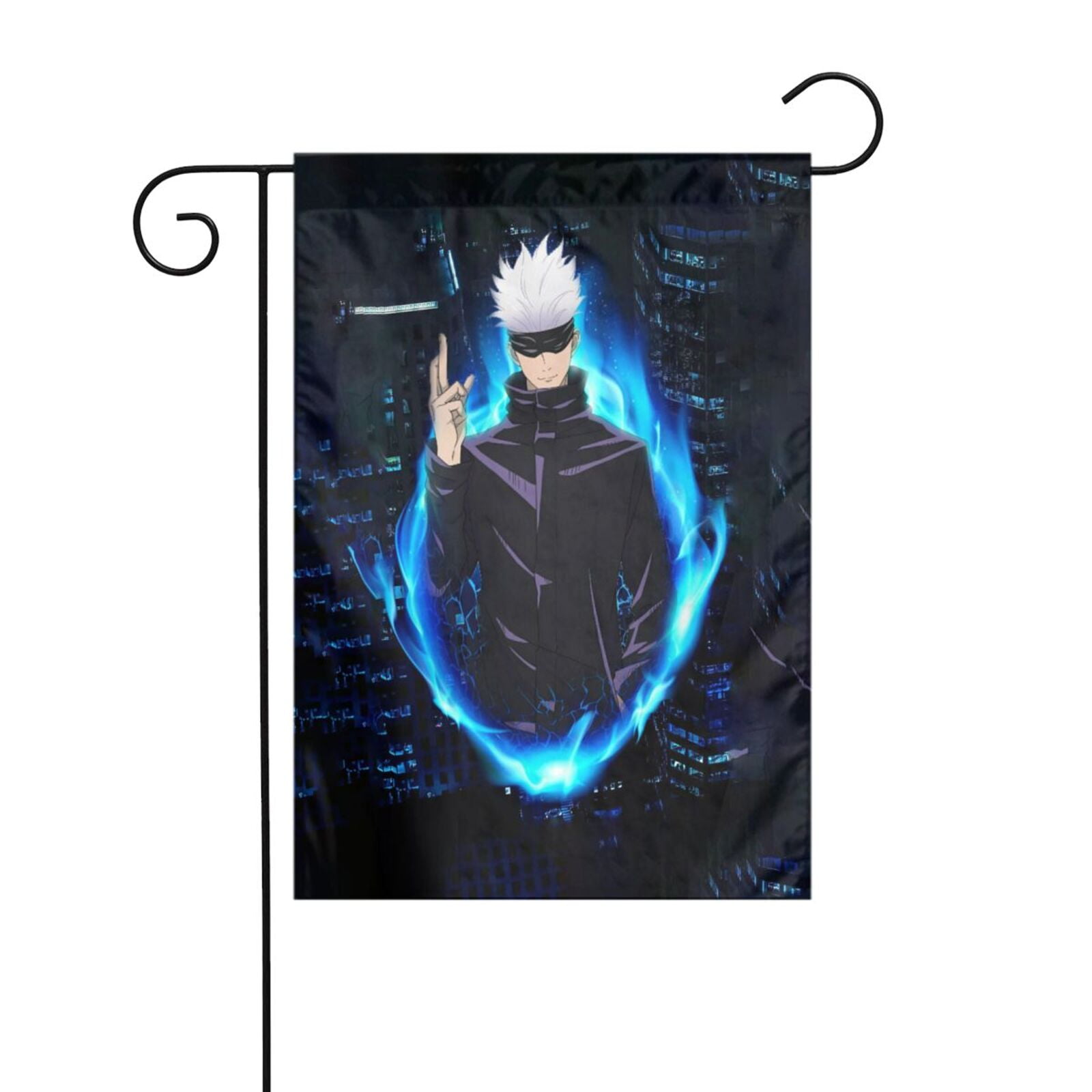 Jujutsu Kaisen Gojo Garden Flag Double Sided Yard Outdoor Home Small ...