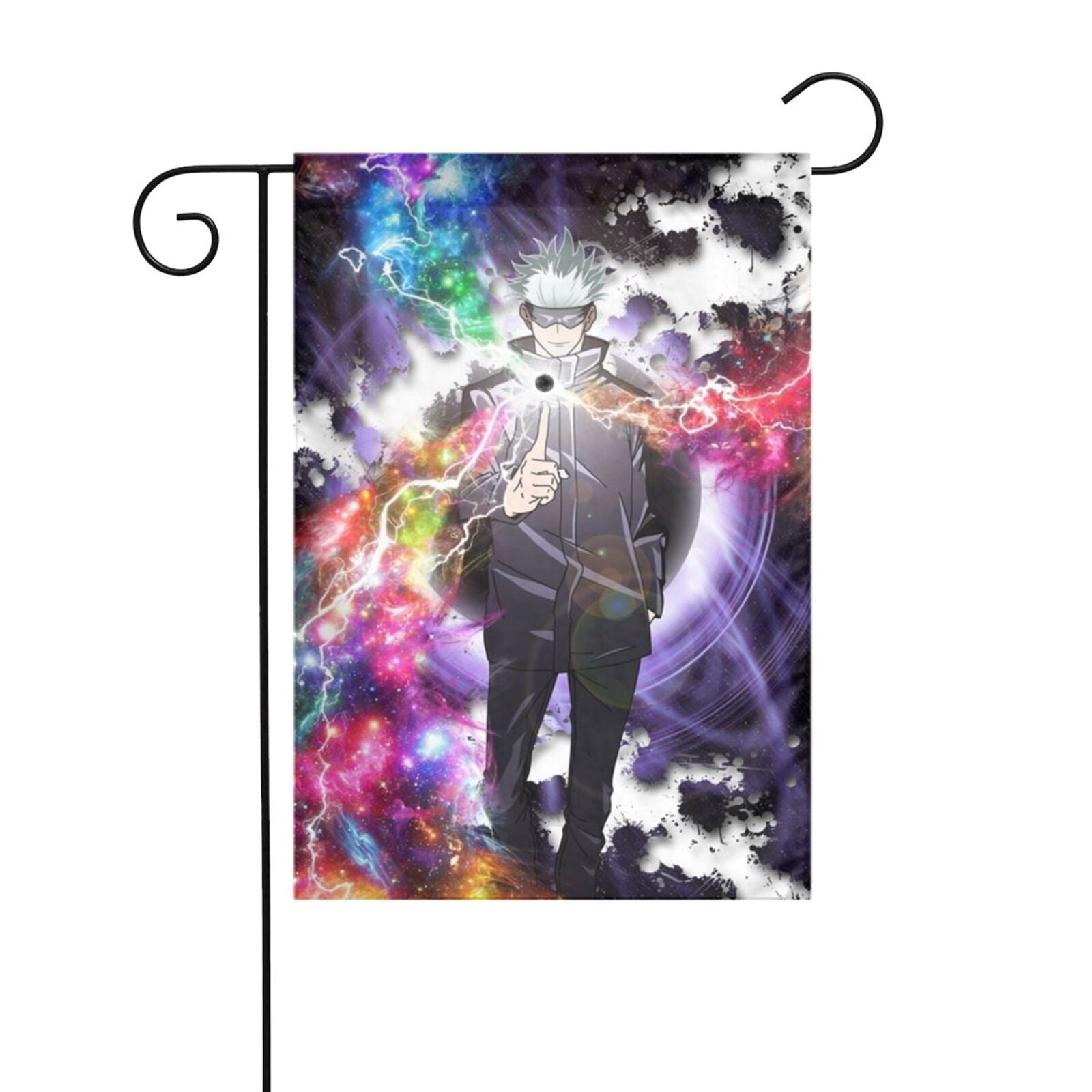 Jujutsu Kaisen Gojo Garden Flag Double Sided Yard Outdoor Home Small ...