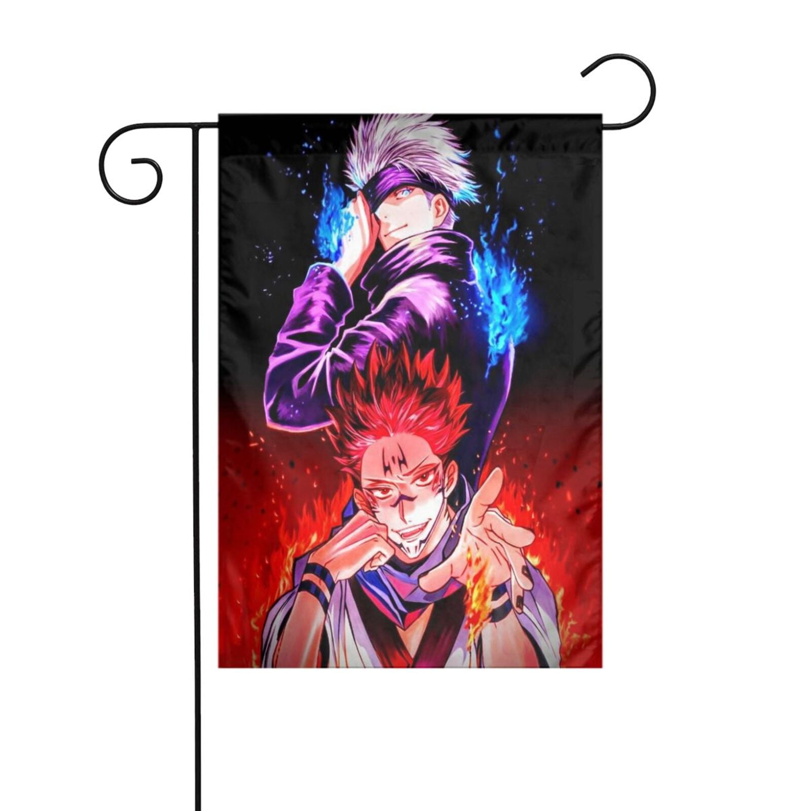 Jujutsu Kaisen Gojo Garden Flag Double Sided Yard Outdoor Home Small ...