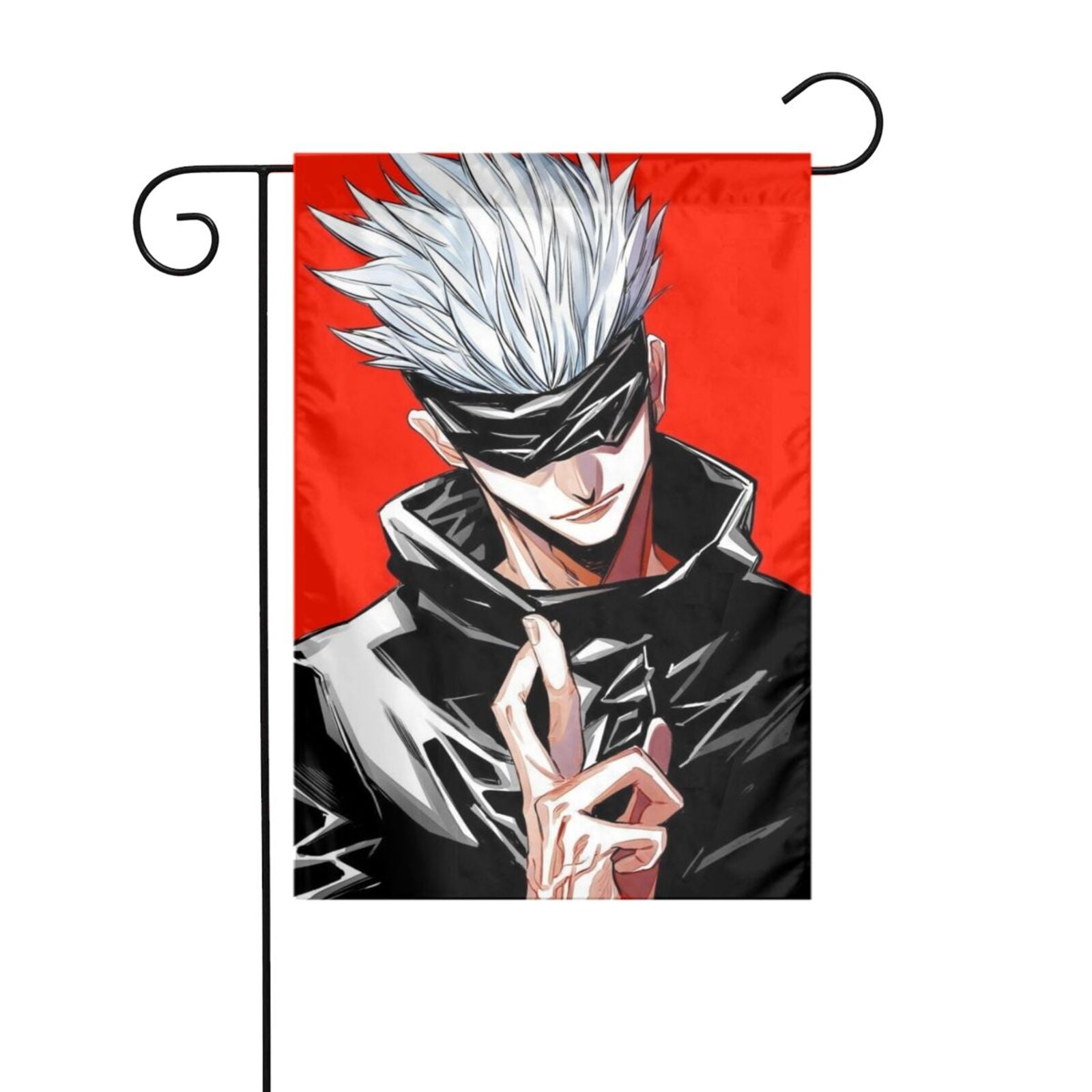 Jujutsu Kaisen Gojo Garden Flag Double Sided Yard Outdoor Home Small ...