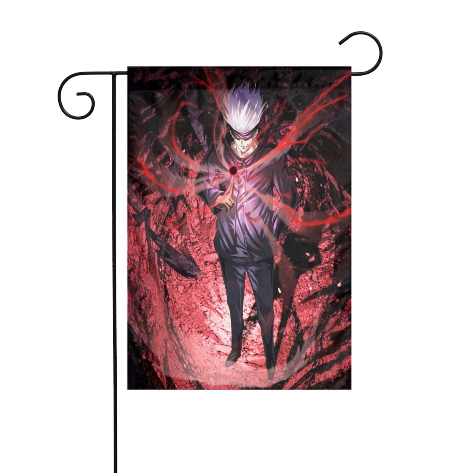 Jujutsu Kaisen Gojo Garden Flag Double Sided Yard Outdoor Home Small ...