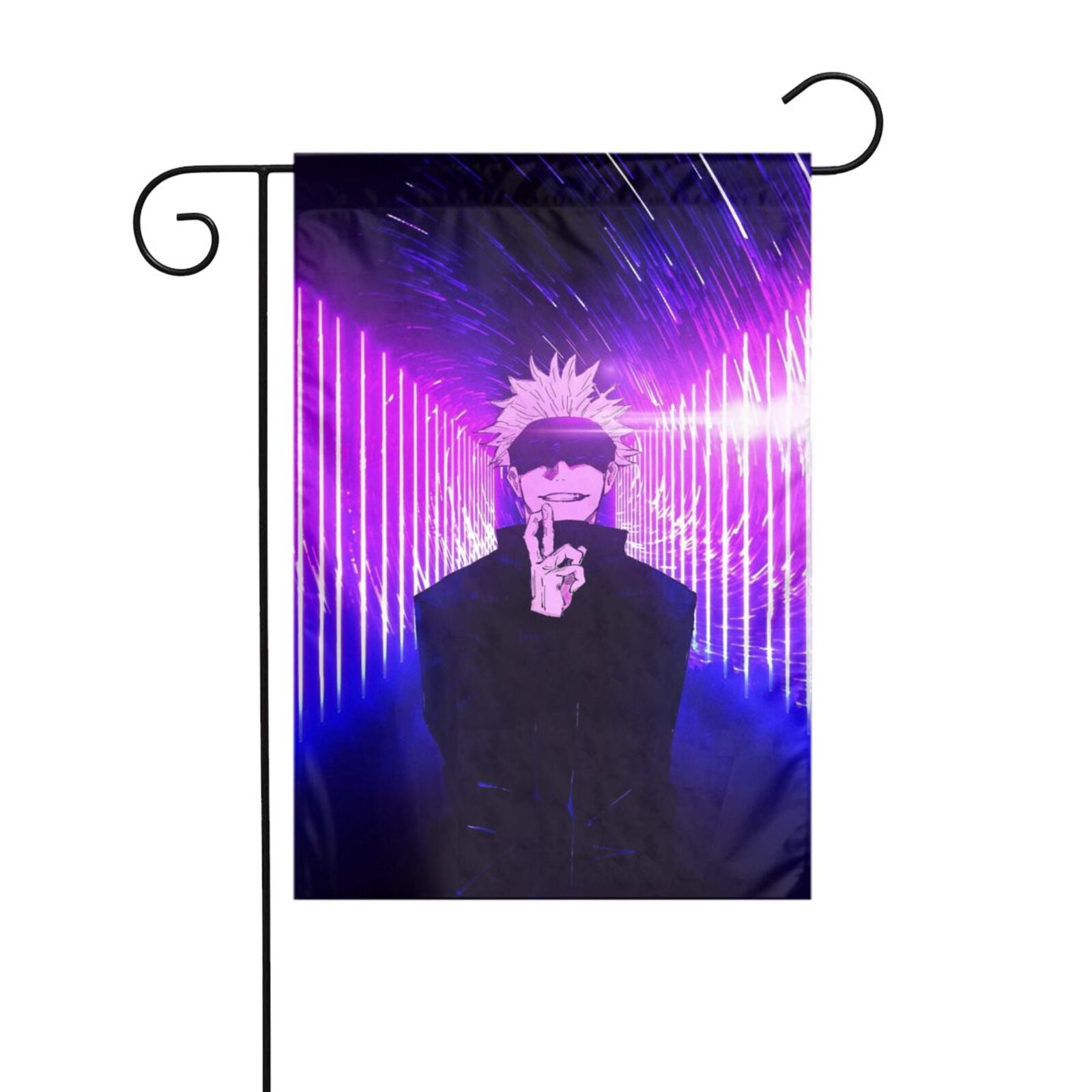 Jujutsu Kaisen Gojo Garden Flag Double Sided Yard Outdoor Home Small ...