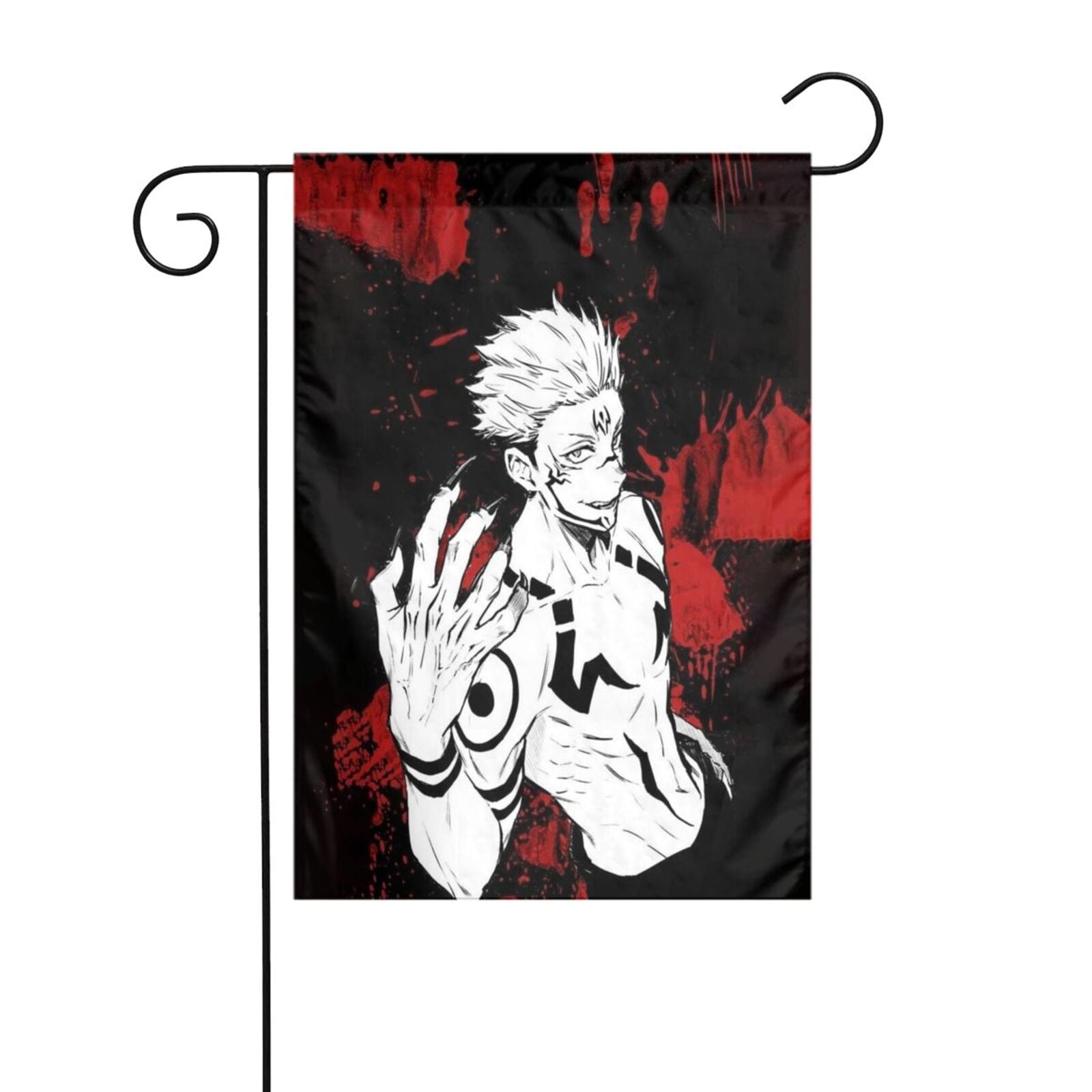 Jujutsu Kaisen Gojo Garden Flag Double Sided Yard Outdoor Home Small ...