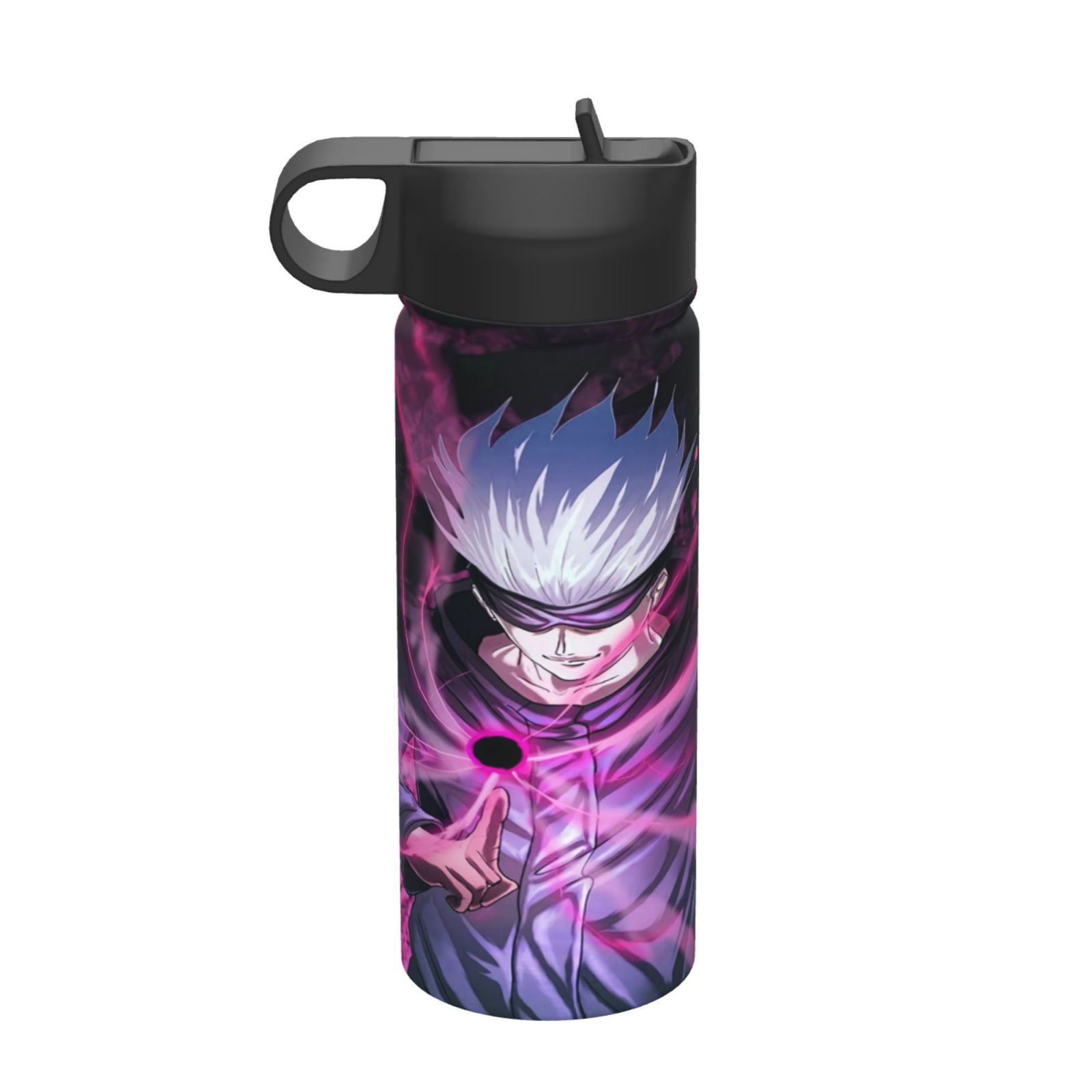 Jujutsu Kaisen Gojo Insulated Stainless Steel Wide Mouth Water Bottle ...