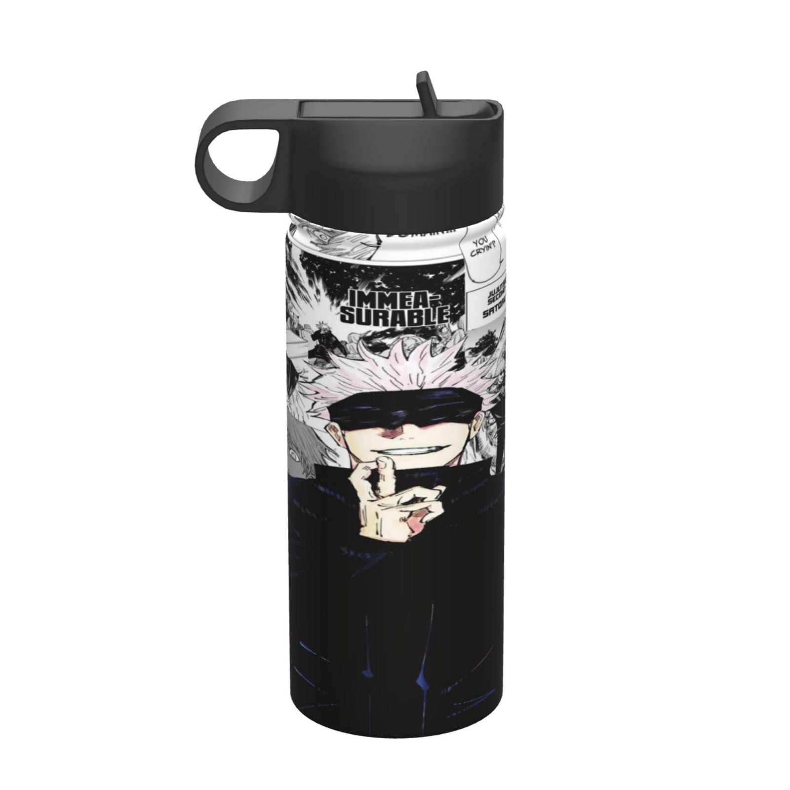 Jujutsu Kaisen Gojo Insulated Stainless Steel Wide Mouth Water Bottle ...
