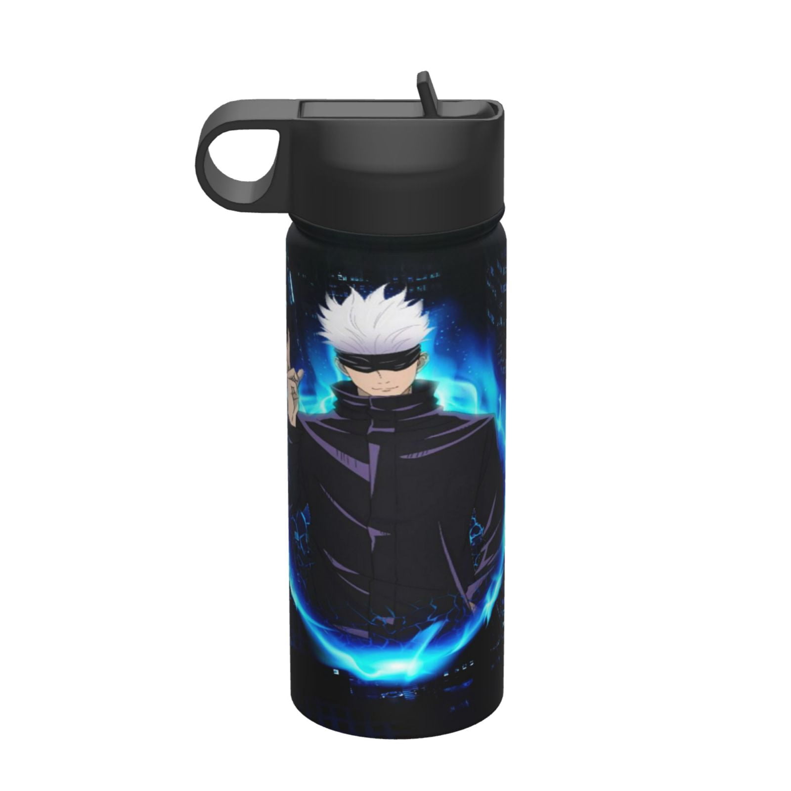 Jujutsu Kaisen Gojo Insulated Stainless Steel Wide Mouth Water Bottle ...