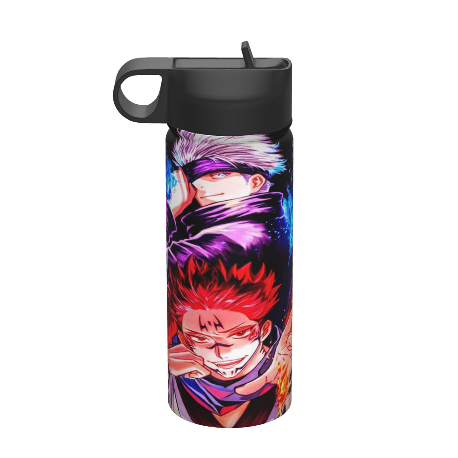 Jujutsu Kaisen Gojo Insulated Stainless Steel Wide Mouth Water Bottle ...