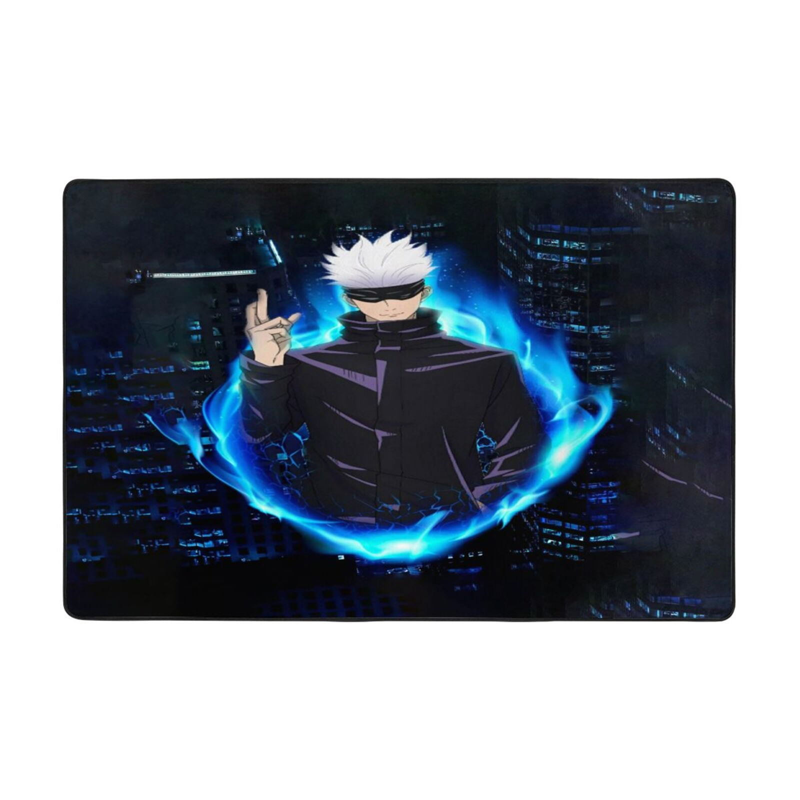 Jujutsu Kaisen Gojo Large Rug Anime Flannel Door Mat Bathroom Rugs ...