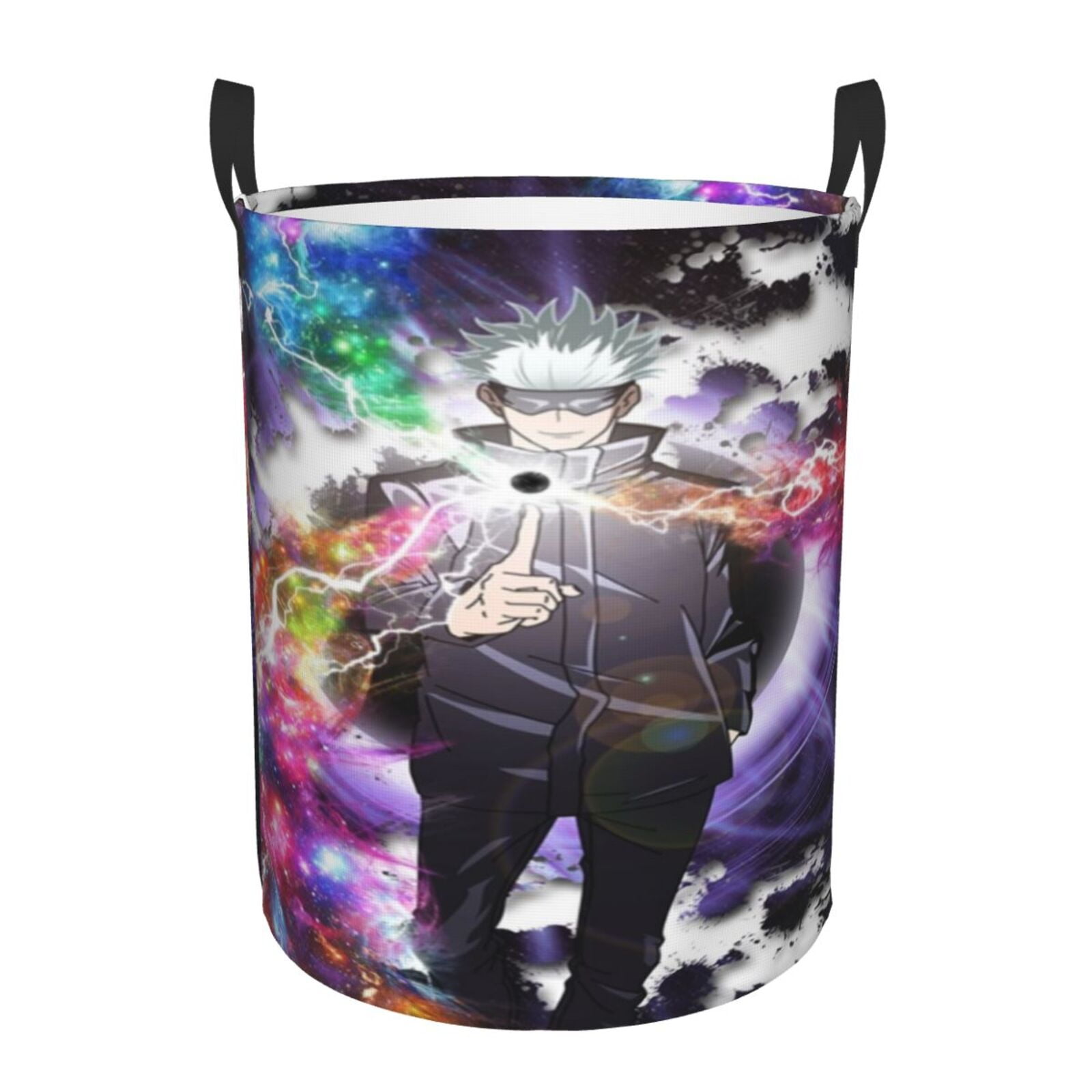 Jujutsu Kaisen Gojo Laundry Hamper With Handle Anime Laundry Basket ...