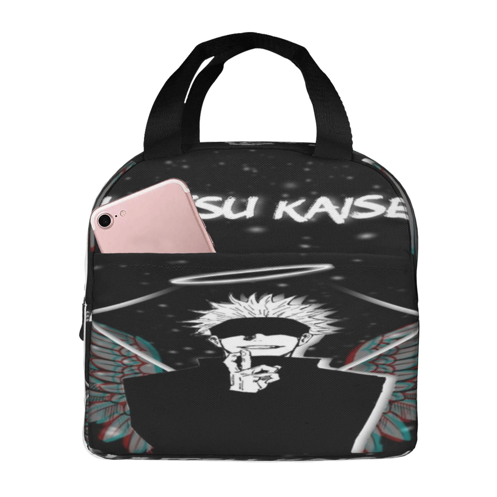 Jujutsu Kaisen Gojo Lunch Bag Cartoon Insulated Box Reusable Thermal ...