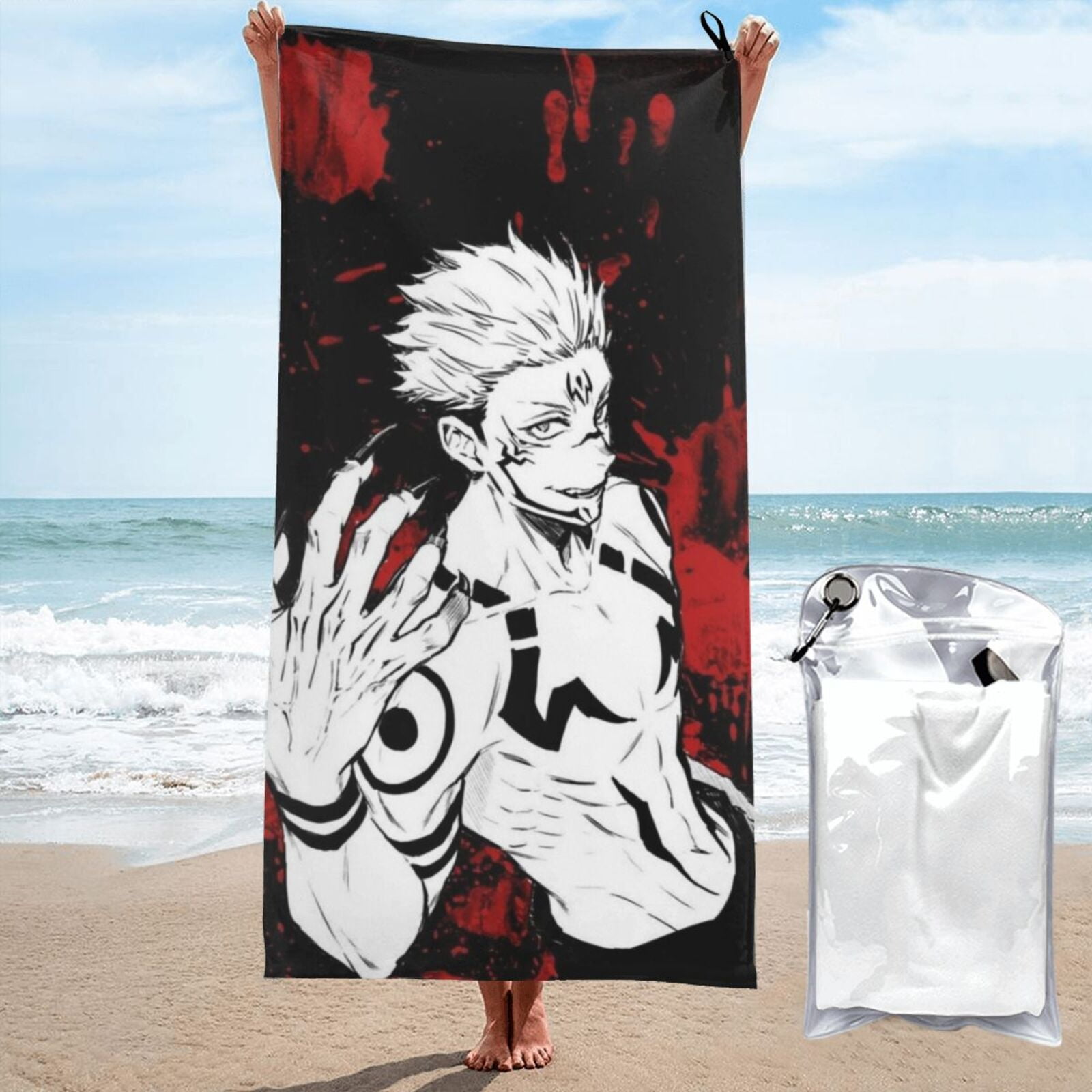 Jujutsu Kaisen Gojo Microfiber Quick-Drying Cartoon Super Absorbent ...