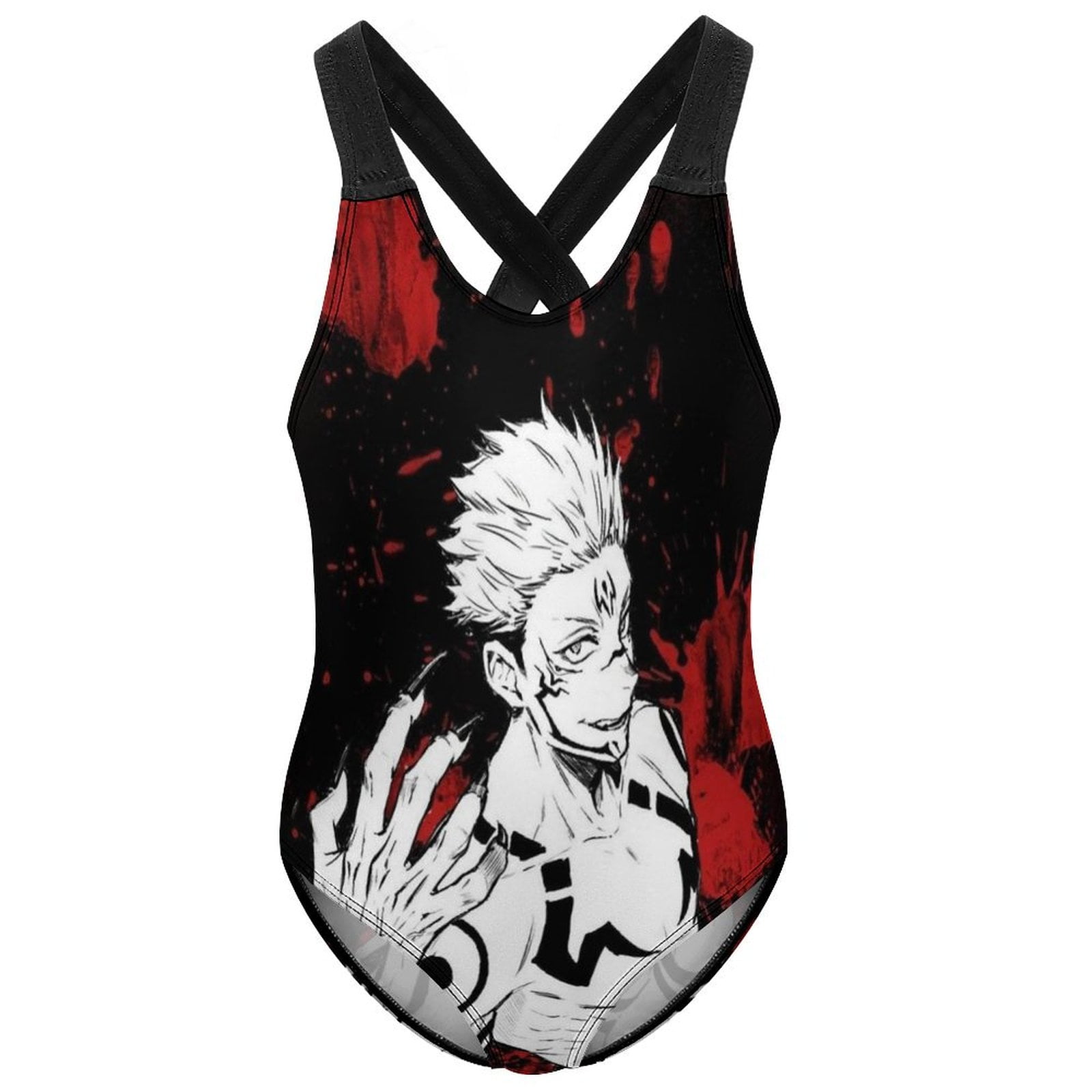 Jujutsu Kaisen Gojo One Piece Swimsuits For Girls Quick Dry Swimwear ...