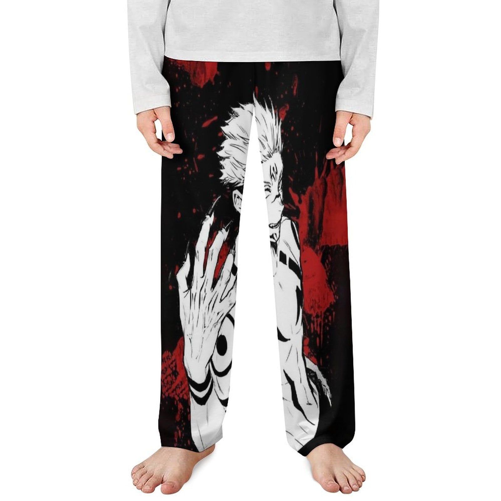 Jujutsu Kaisen Gojo Pajama Pants Long Sleep Pants Lounge Bottoms with ...