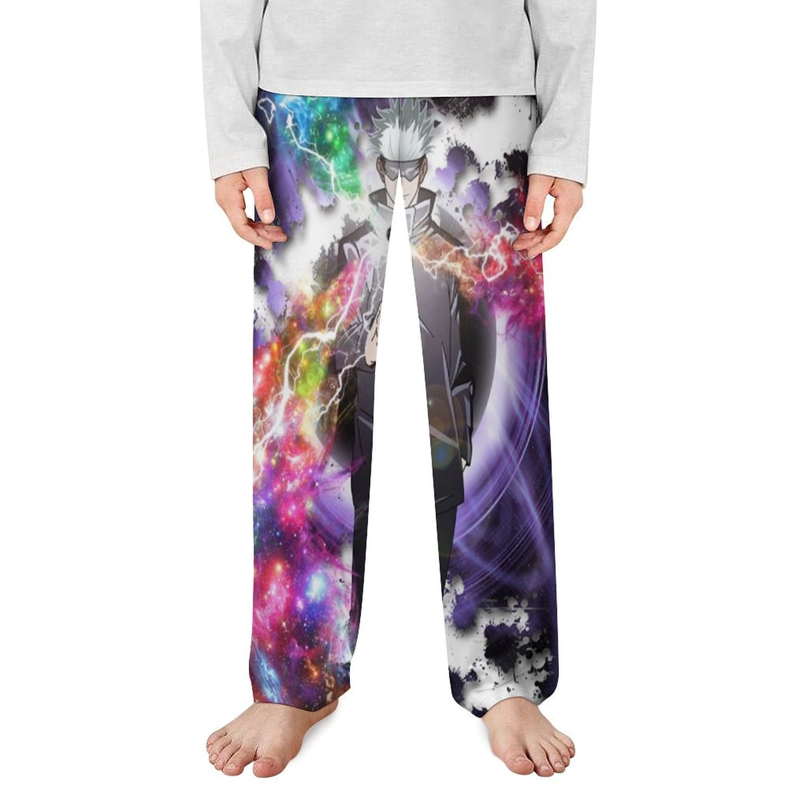 Jujutsu Kaisen Gojo Pajama Pants Long Sleep Pants Lounge Bottoms with ...