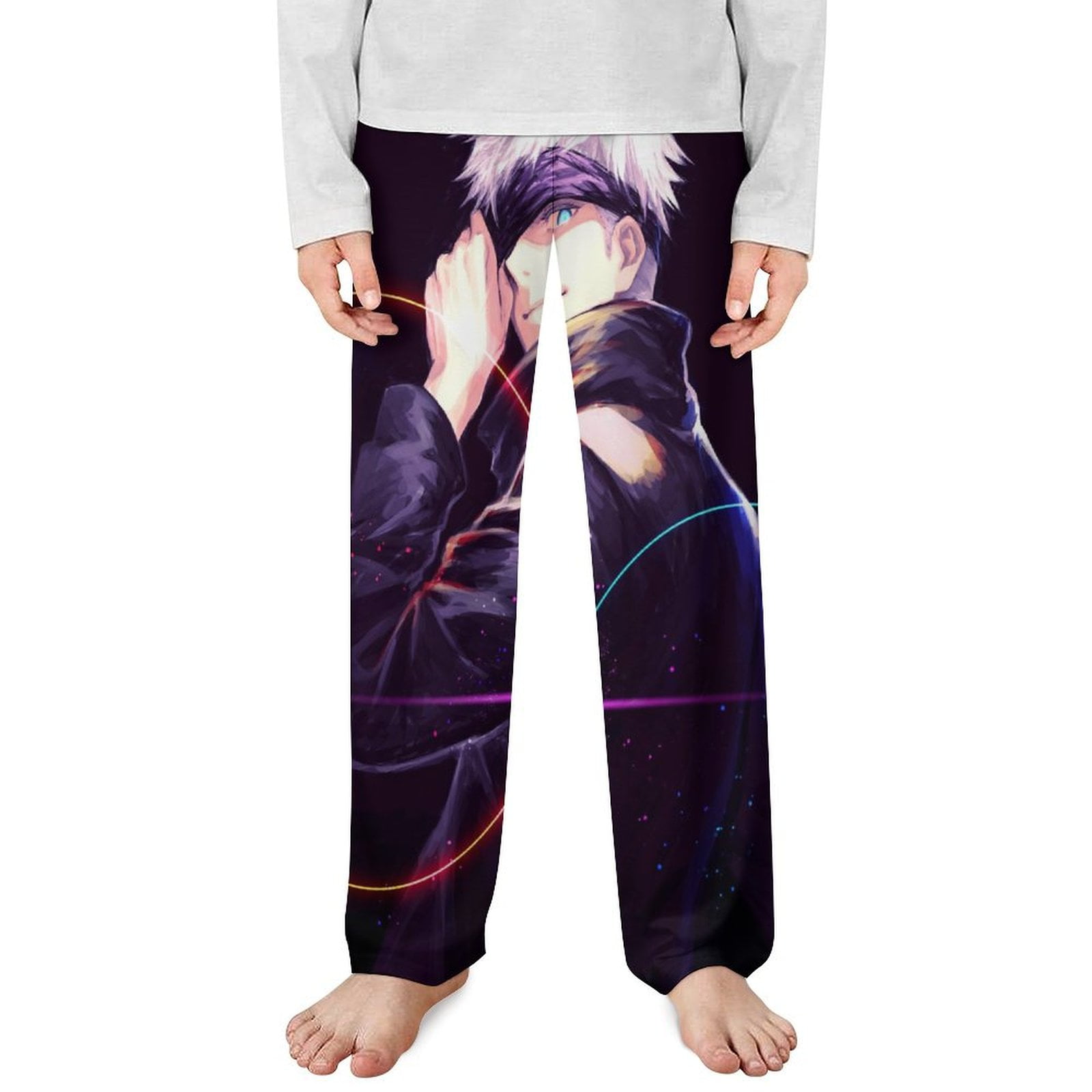 Jujutsu Kaisen Gojo Pajama Pants Long Sleep Pants Lounge Bottoms with ...