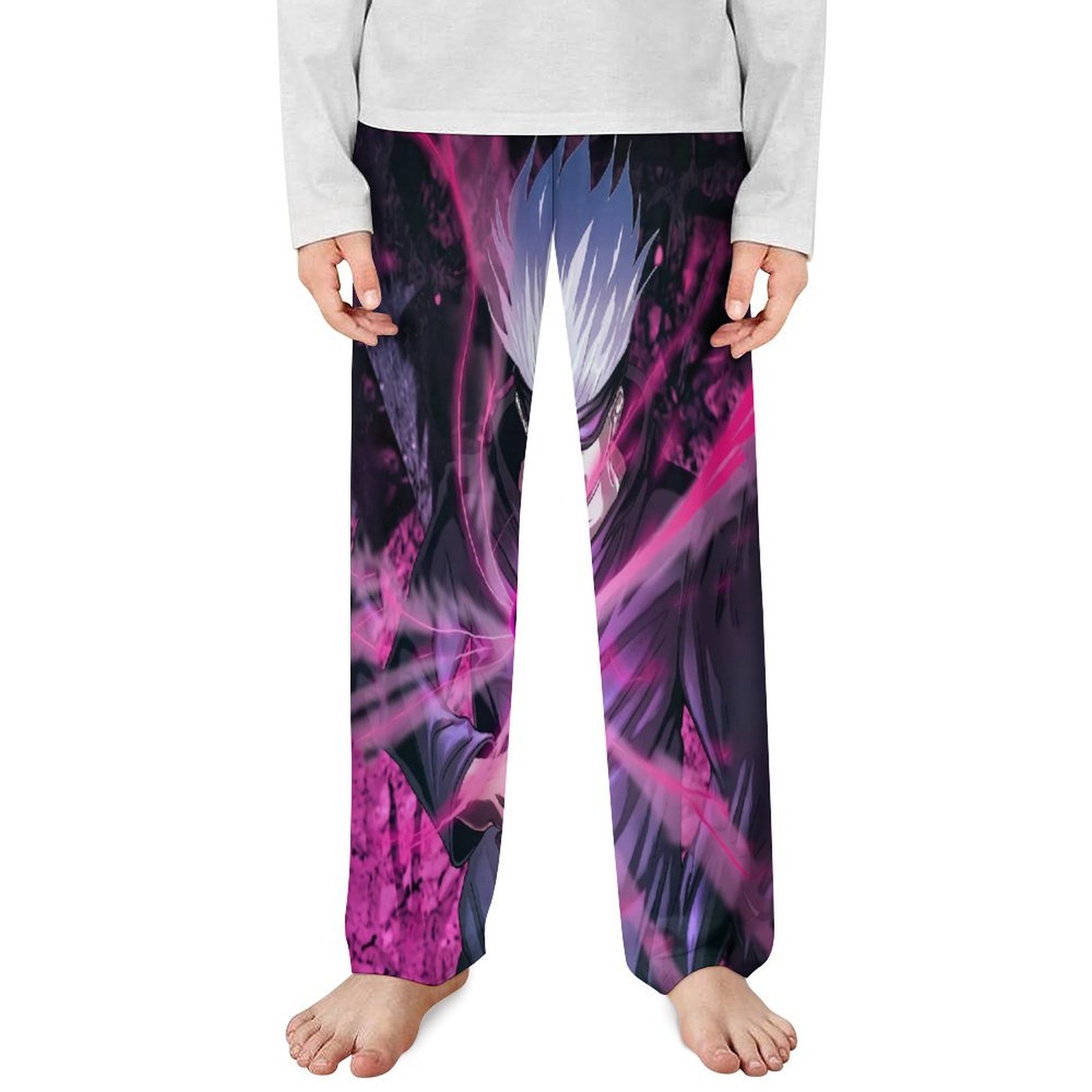 Jujutsu Kaisen Gojo Pajama Pants Long Sleep Pants Lounge Bottoms with ...