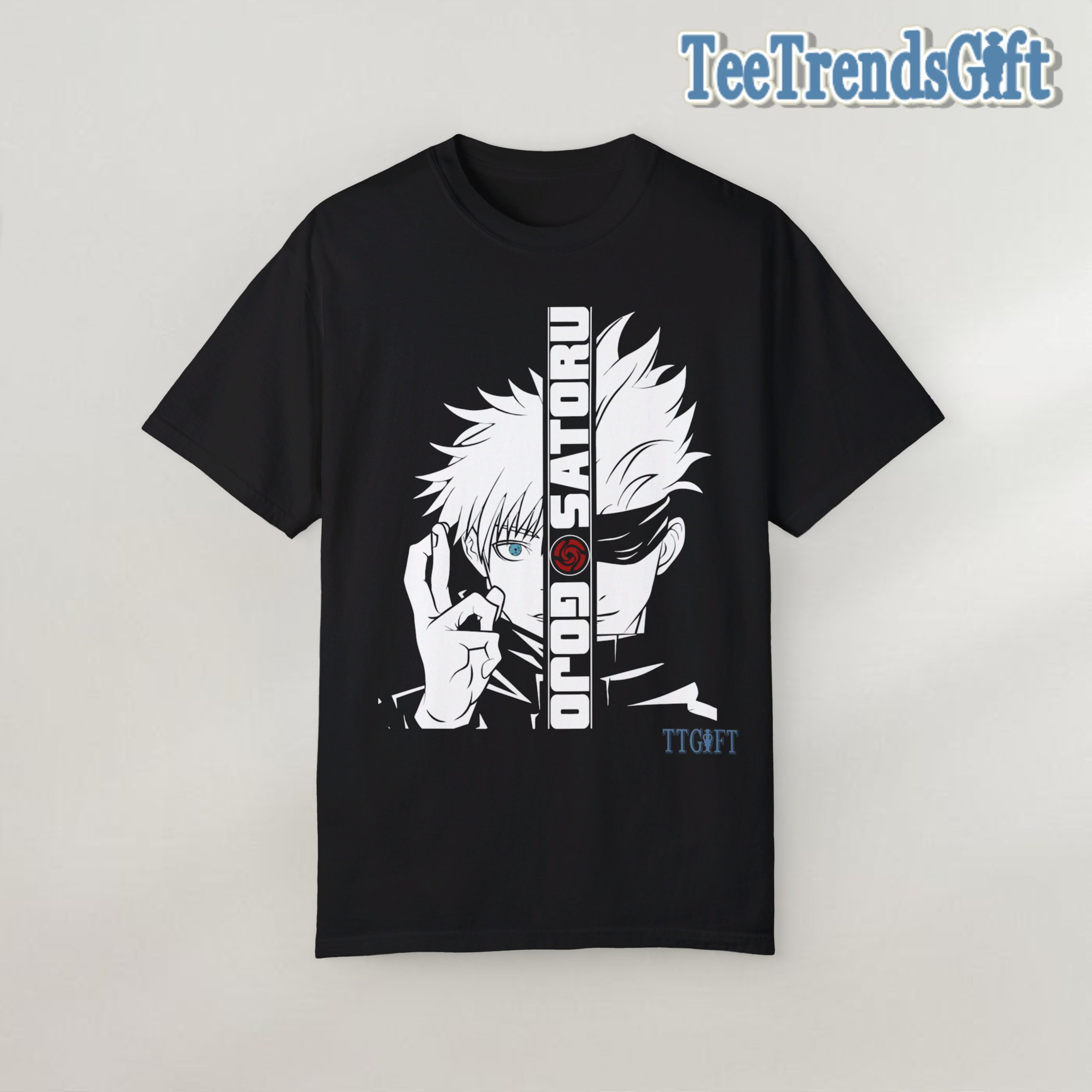 Jujutsu Kaisen Gojo Satoru Blindfold X Domain Expansion T-shirt ...