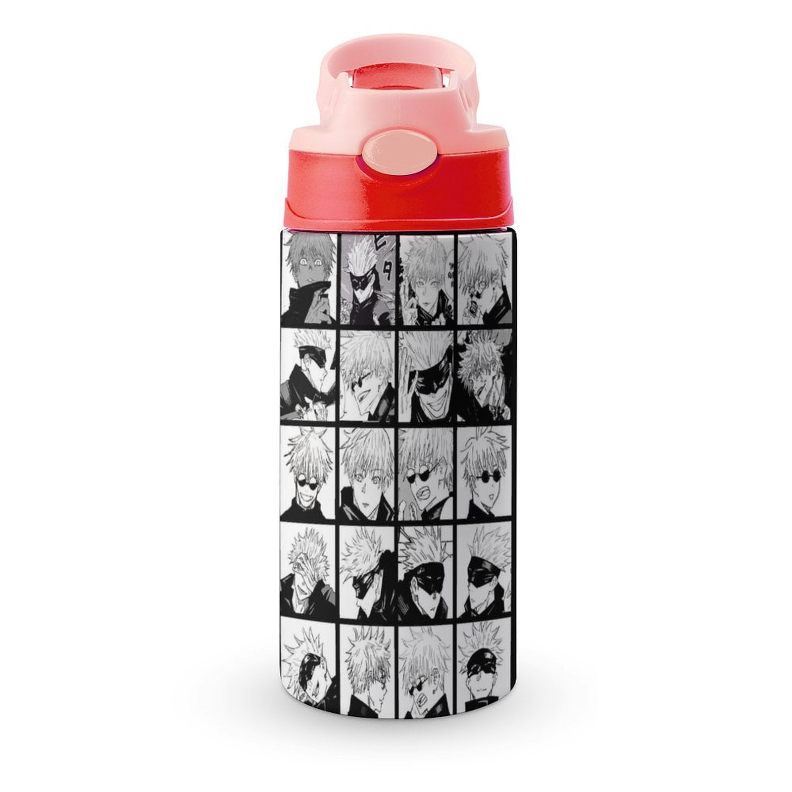 Jujutsu Kaisen Gojo Satoru Water Bottle with Straw Vacuum Insulated ...