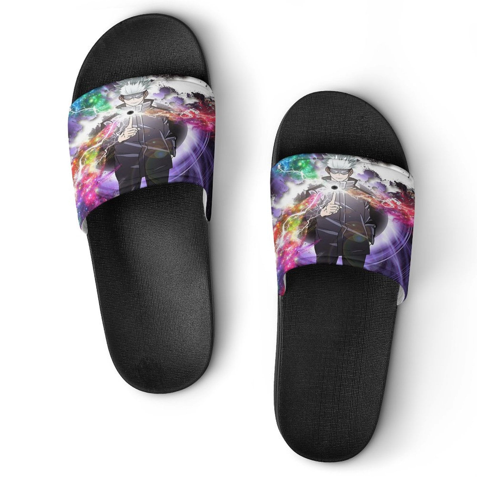 Jujutsu Kaisen Gojo Satoru Slides Sandals House Slippers Non-Slip ...