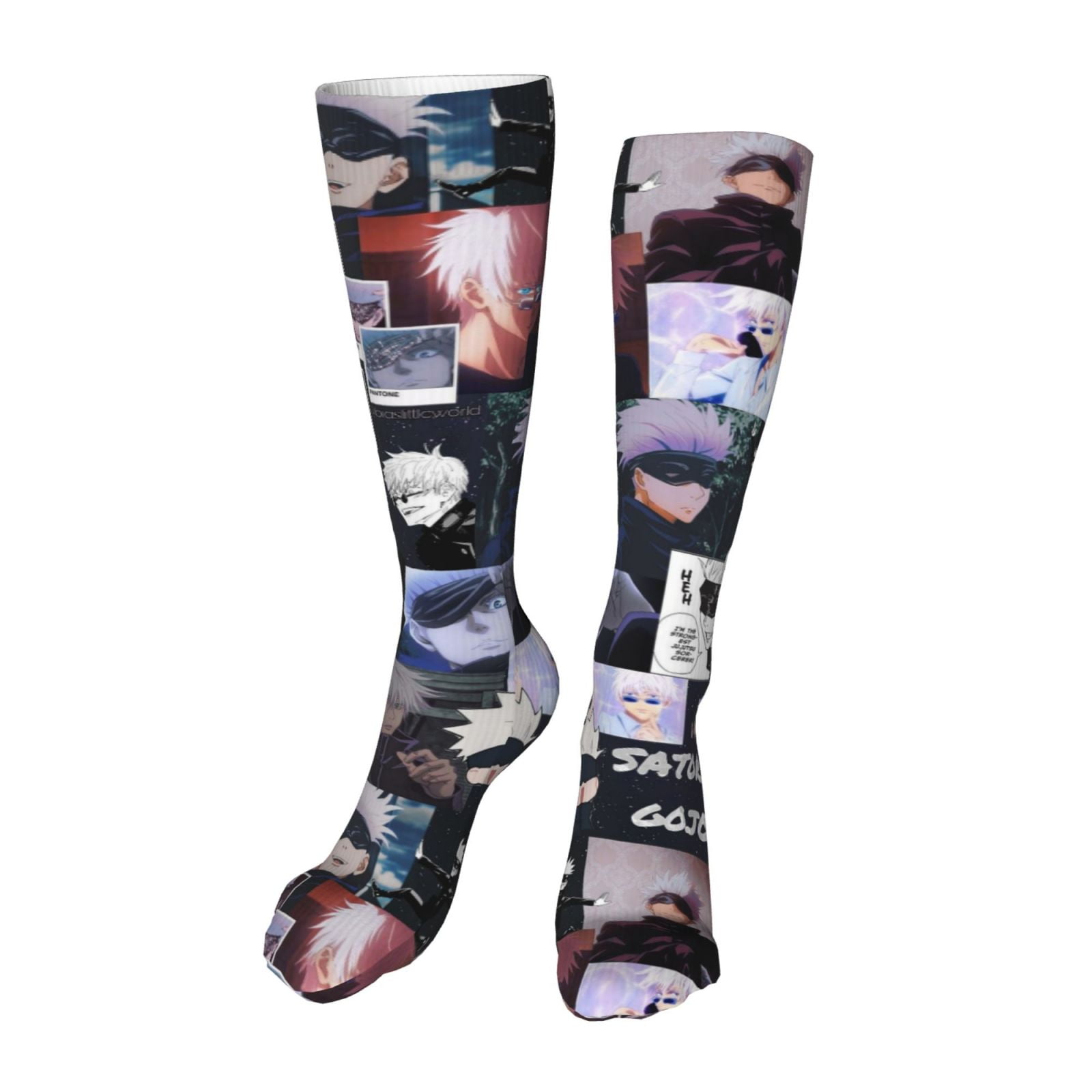 Jujutsu Kaisen Gojo Satoru Soft Socks No Show Ankle Cushion Sports ...