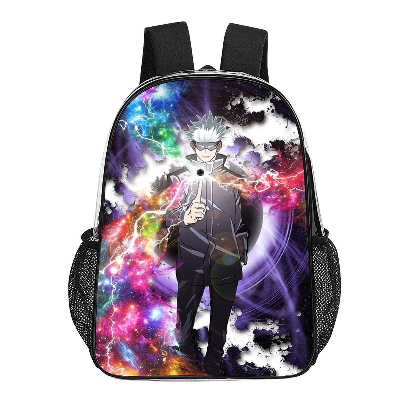Jujutsu Kaisen Gojo Satoru Transparent Bag Backpack 17 Inch Mesh ...