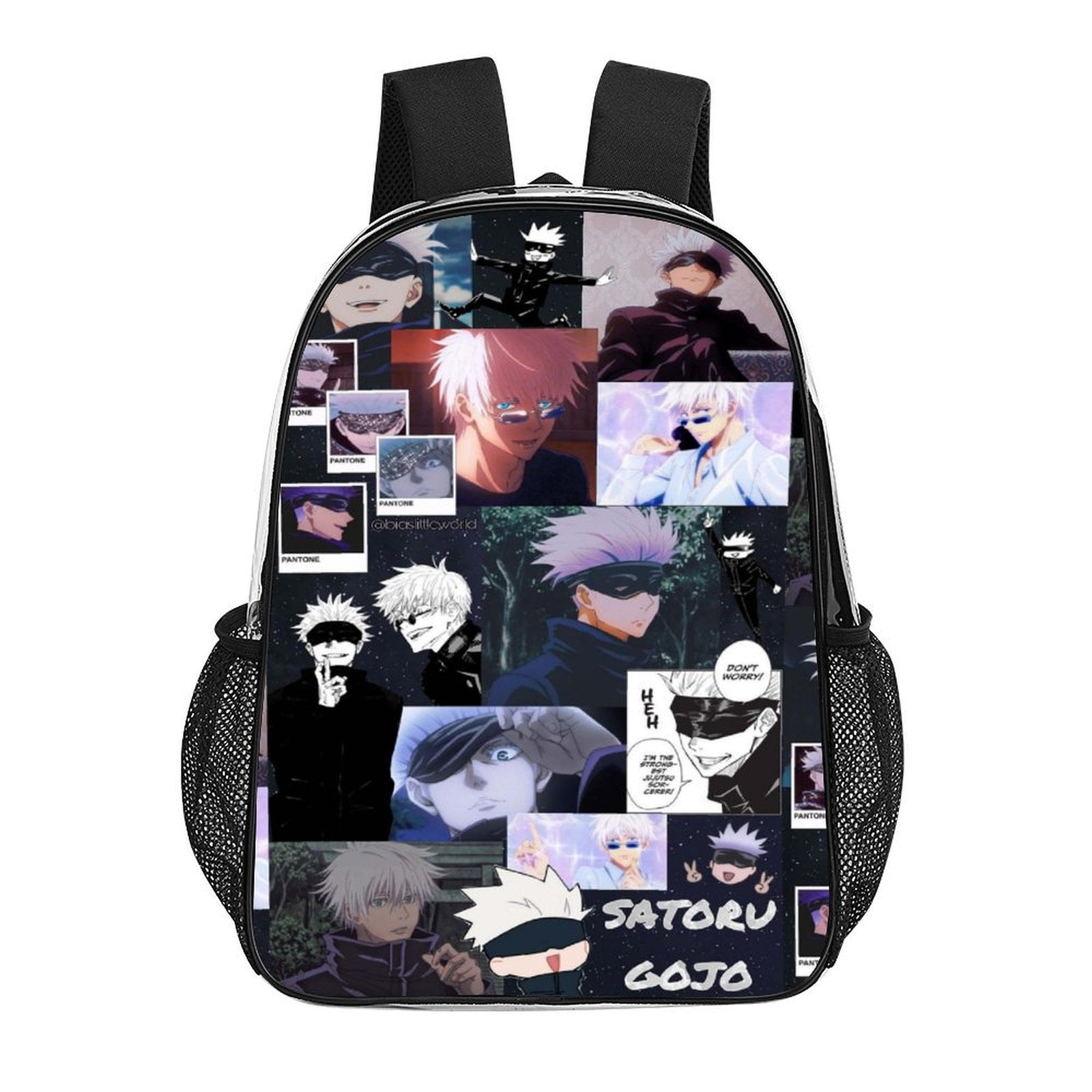 Jujutsu Kaisen Gojo Satoru Transparent Bag Backpack 17 Inch Mesh ...