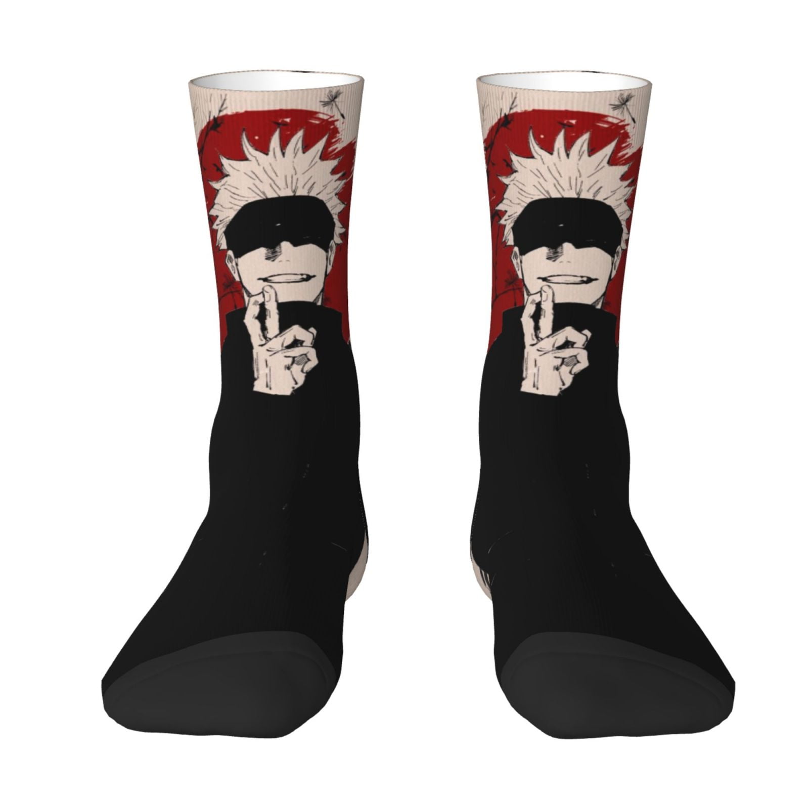 Jujutsu Kaisen Gojo Socks for Men Women Boys Girls, Cartoon Long Socks ...