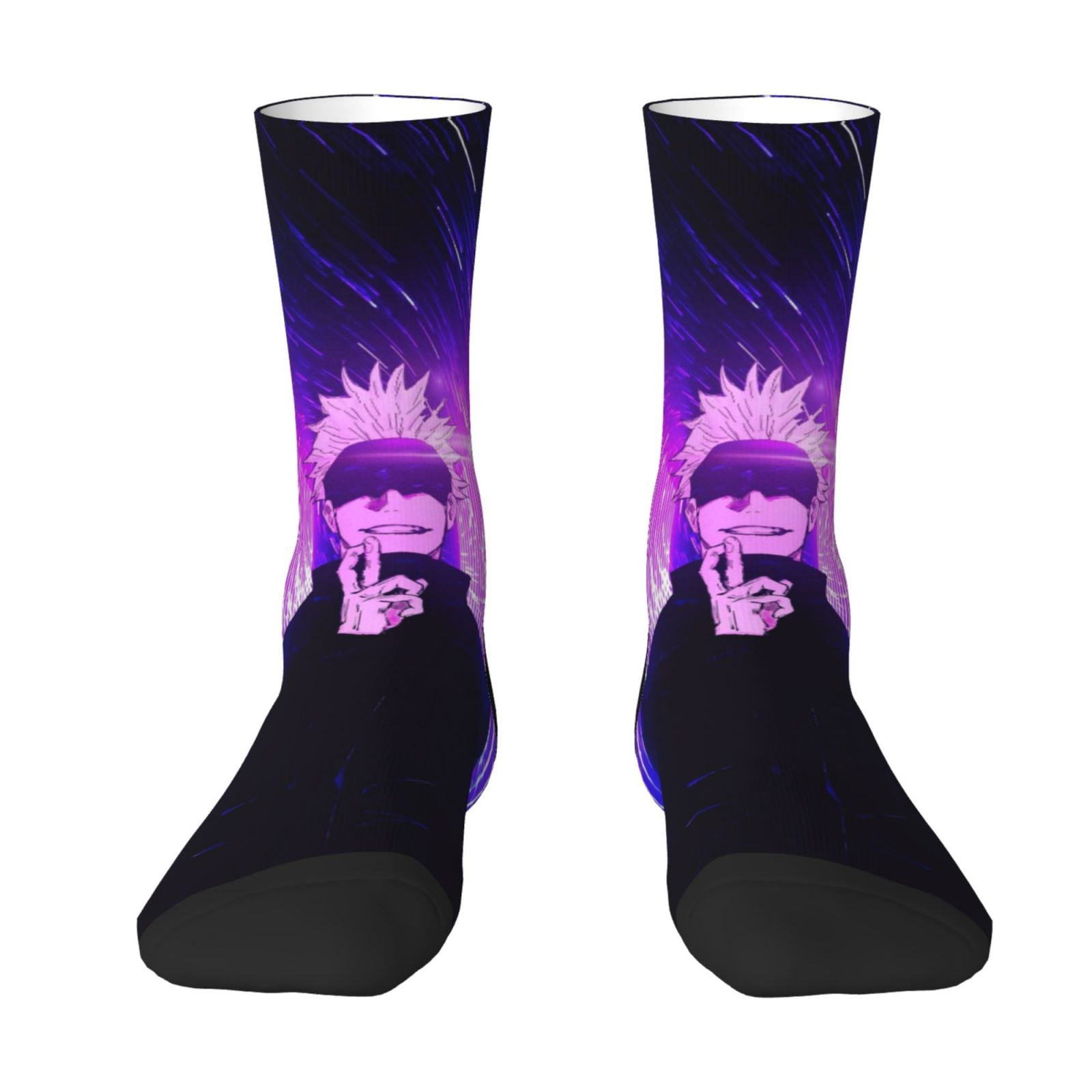 Jujutsu Kaisen Gojo Socks for Men Women Boys Girls, Cartoon Long Socks ...