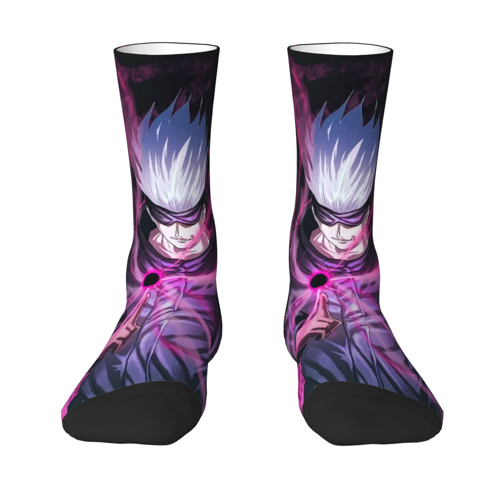Jujutsu Kaisen Gojo Socks for Men Women Boys Girls, Cartoon Long Socks ...