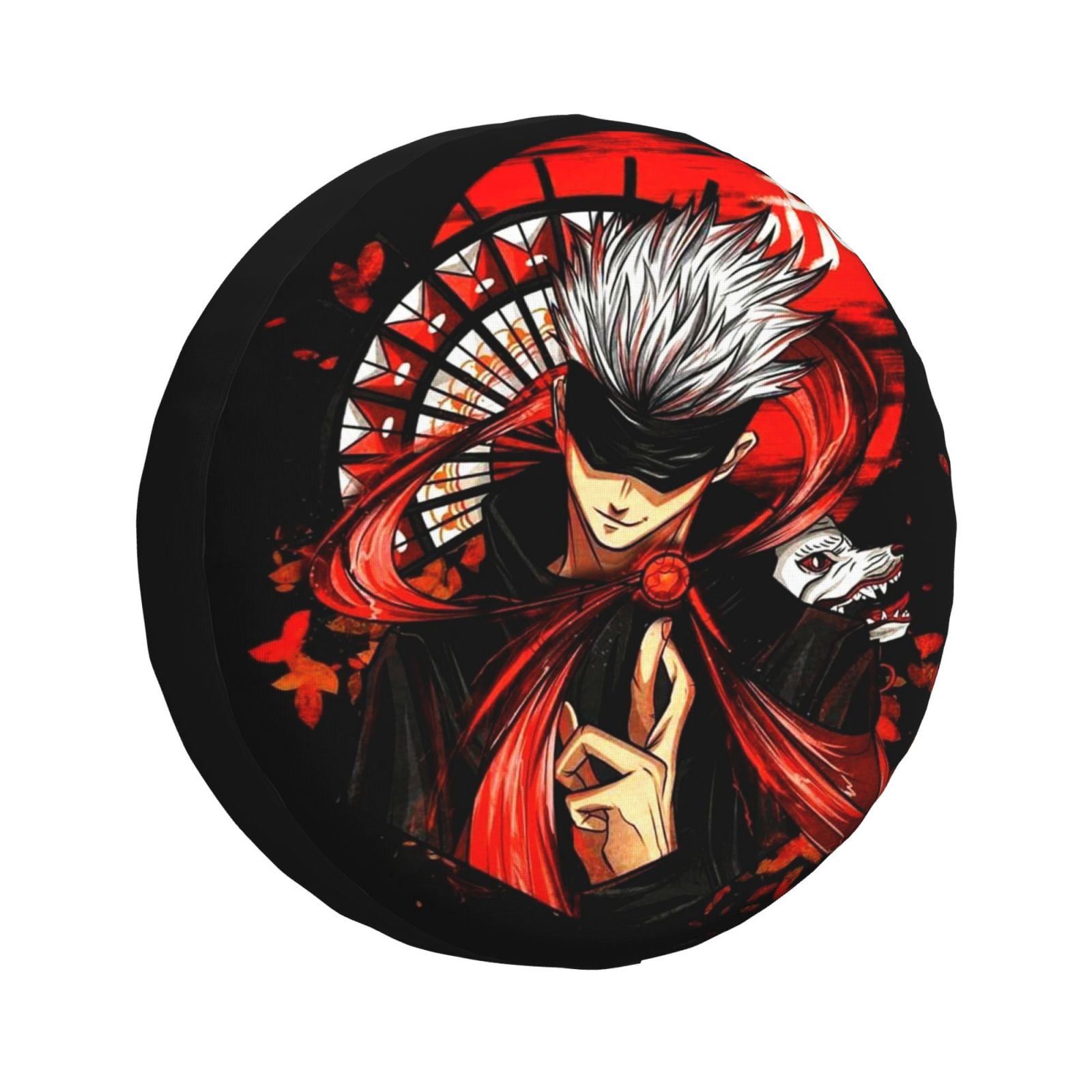 Jujutsu Kaisen Gojo Tire Cover Weatherproof Universal Wheel Protectors ...