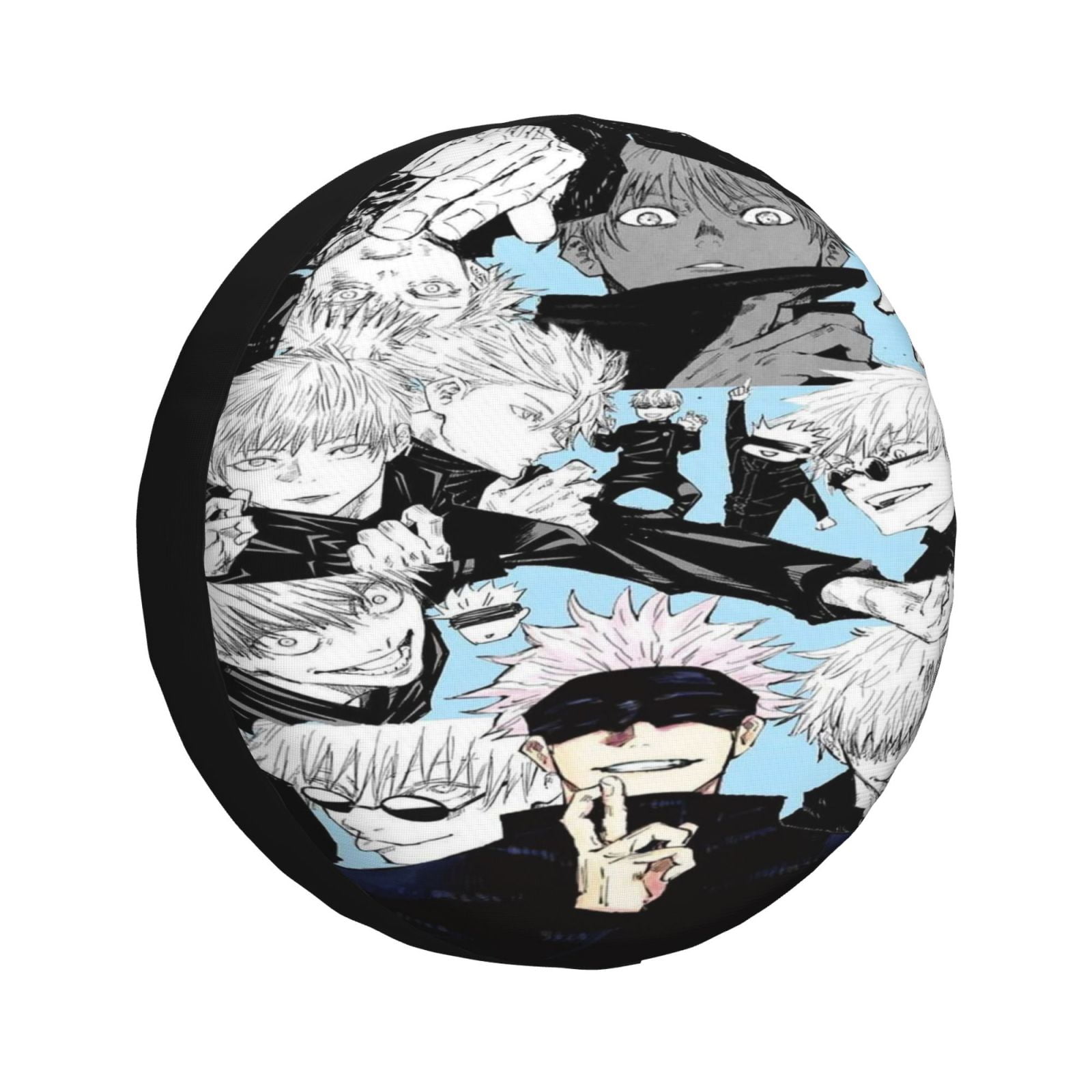 Jujutsu Kaisen Gojo Tire Cover Weatherproof Universal Wheel Protectors ...
